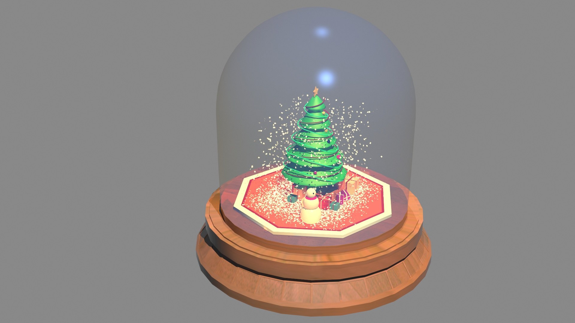 Snow Globe Model - TurboSquid 1233552