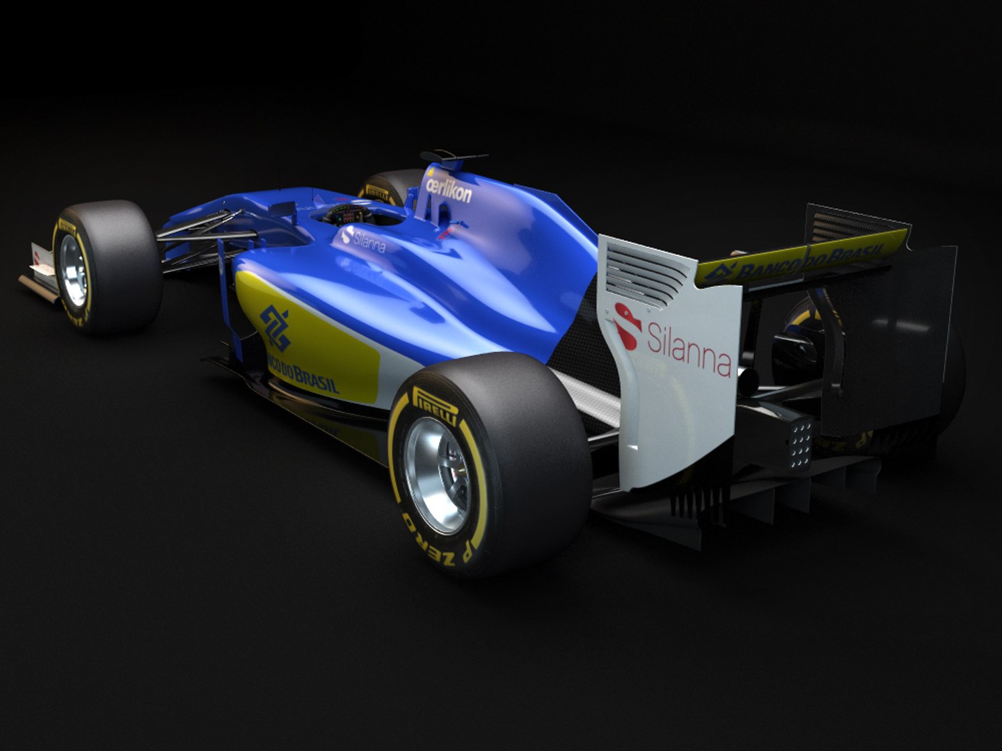 sauber c34 2015 obj