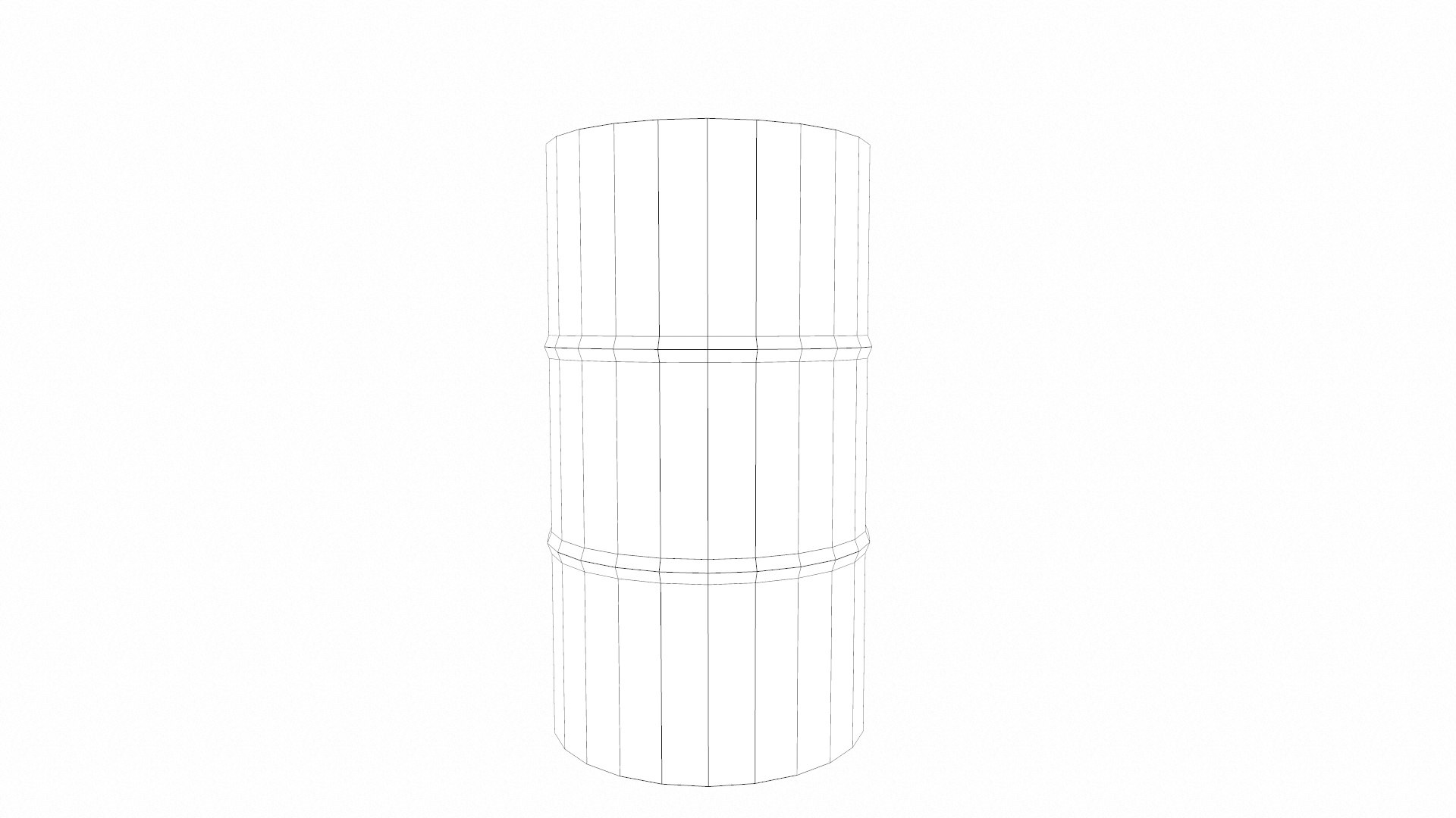 3D Model Metal Barrel - TurboSquid 2341657
