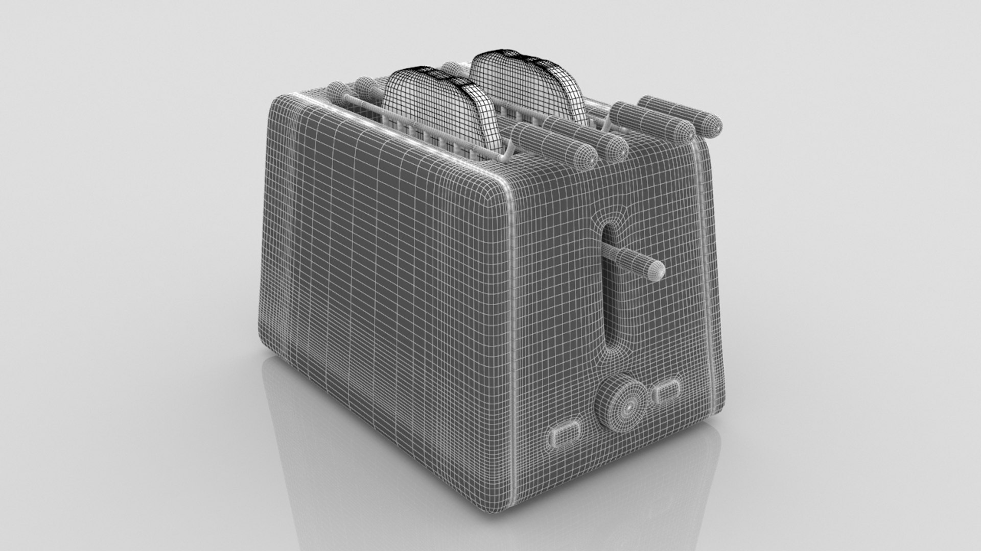 3D Model Bread Toaster Kenwood - TurboSquid 1277836