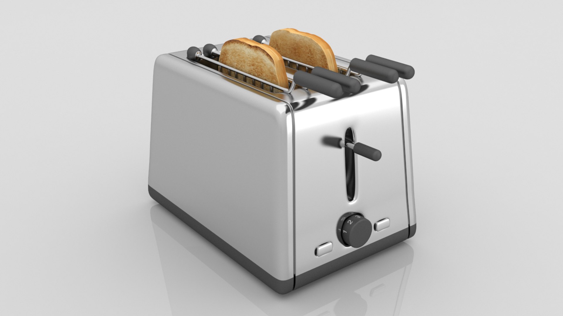 3D Model Bread Toaster Kenwood - TurboSquid 1277836