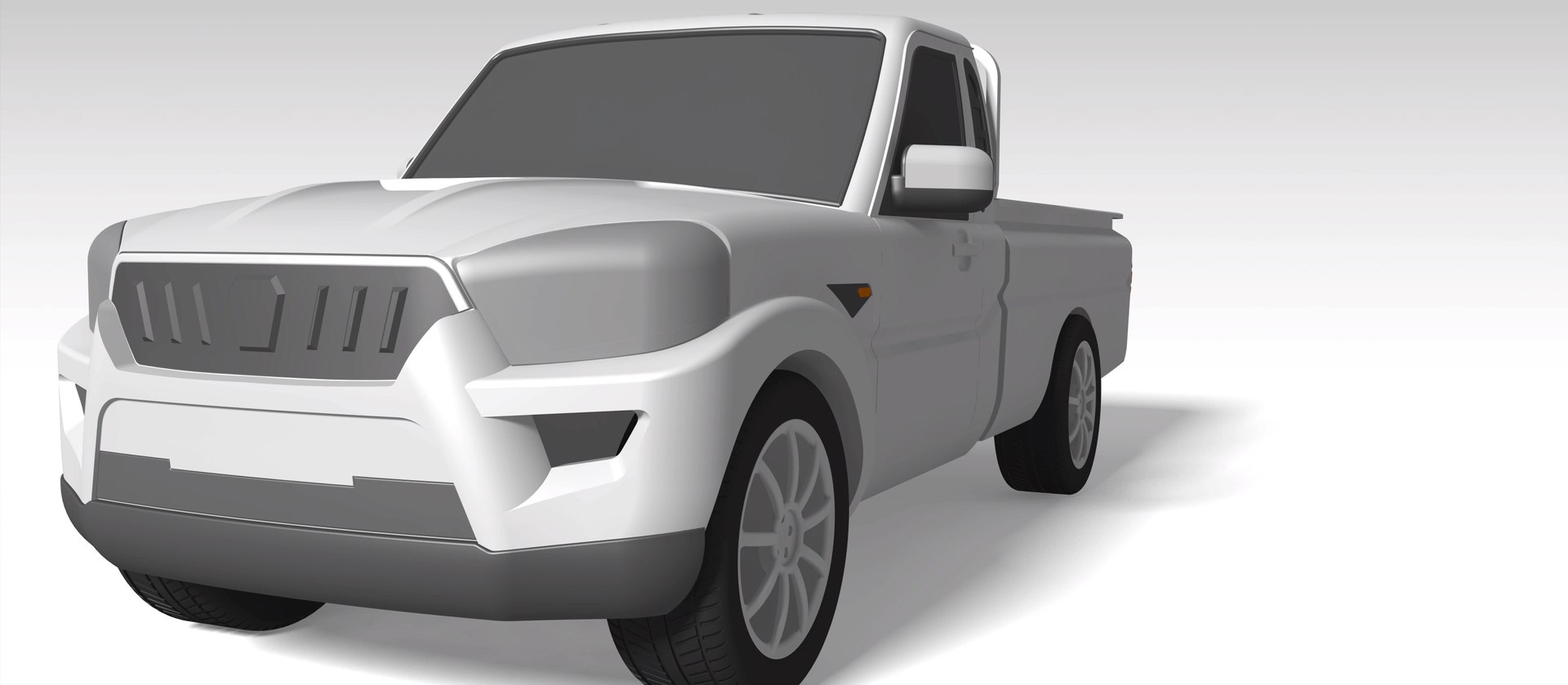 3D PICK UP CAR Model - TurboSquid 2073640
