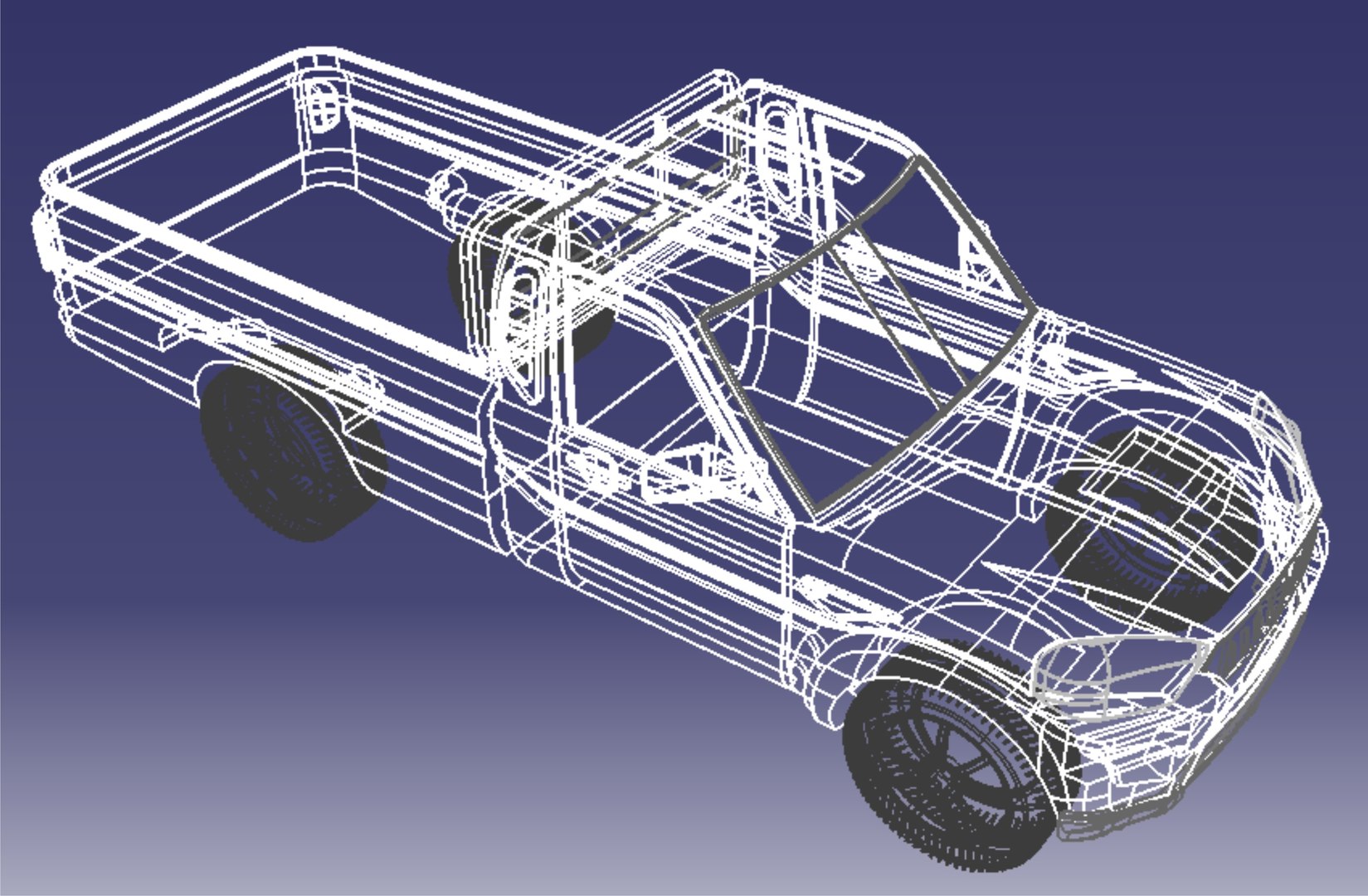 3D PICK UP CAR Model - TurboSquid 2073640