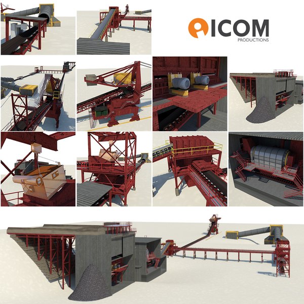 Mining Equipment 3D Models for Download | TurboSquid