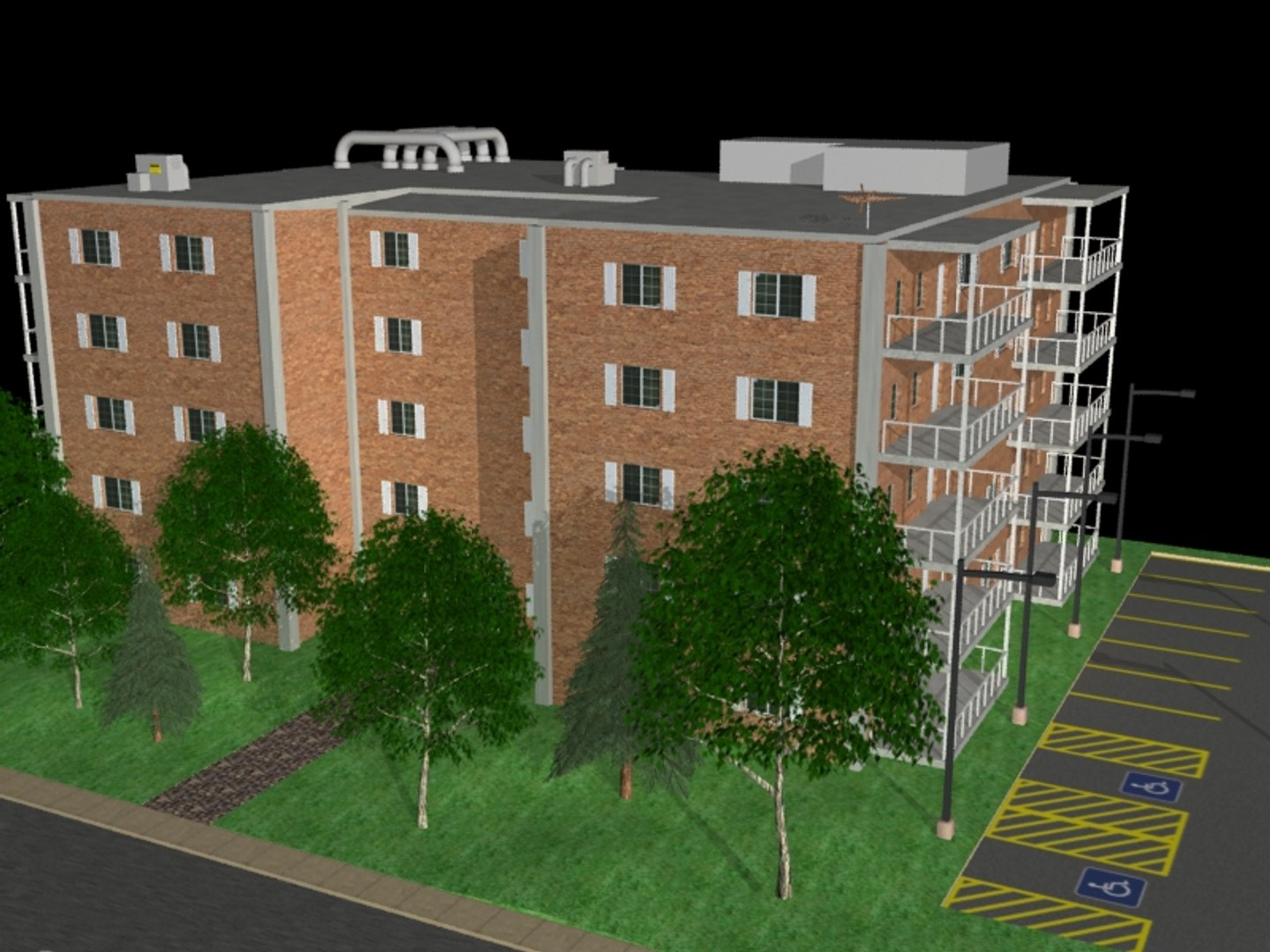 Free Max Model Apartment Complex