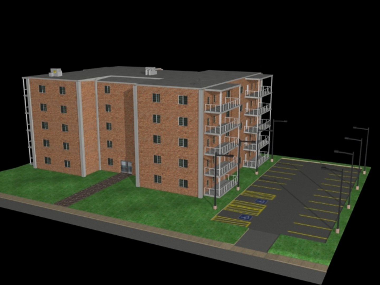 Free Max Model Apartment Complex
