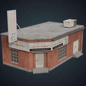 Blender Storefront Models | TurboSquid