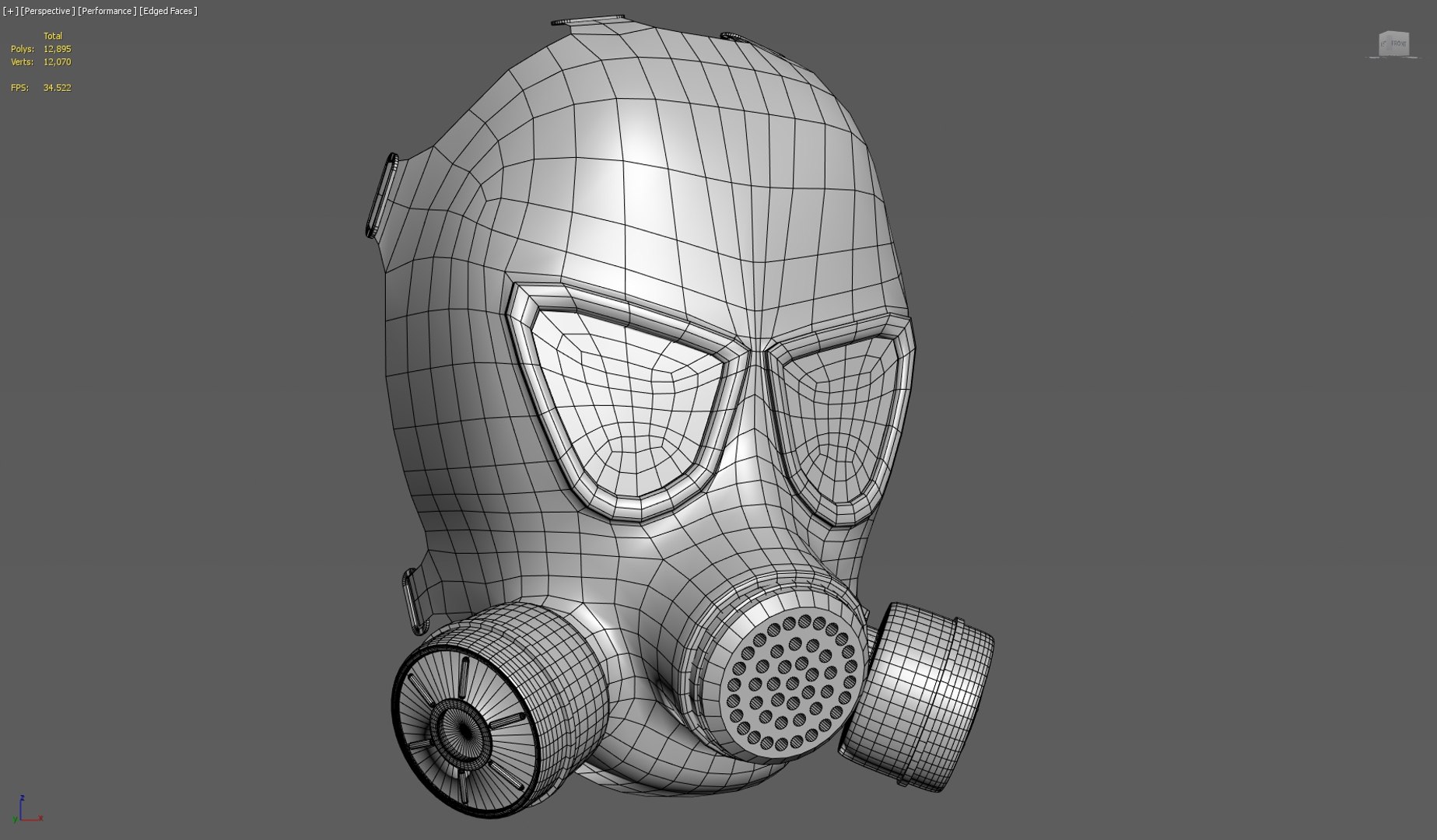 Free Gas Mask 3D Model - TurboSquid 1533443