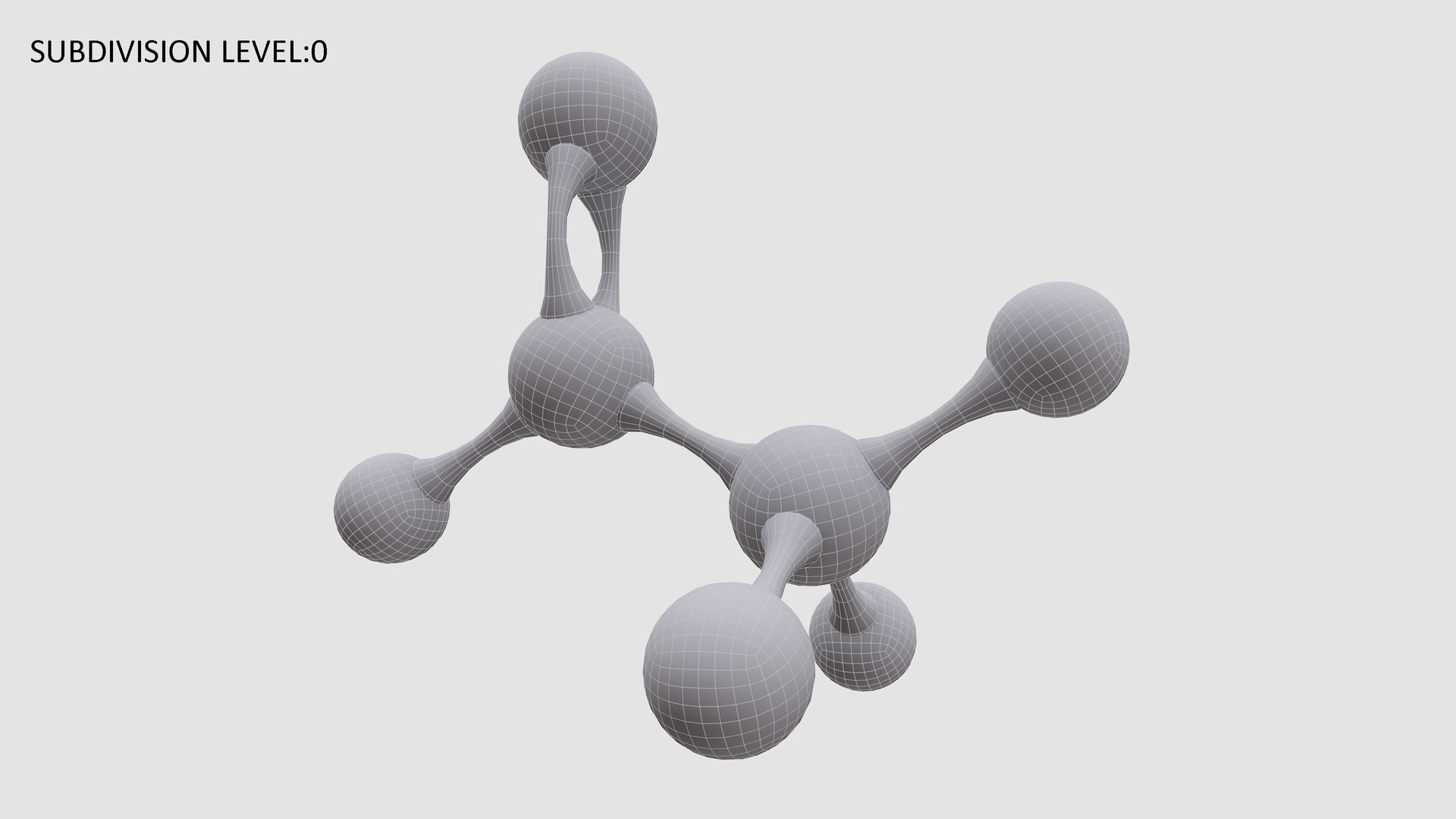 3D Model Acetaldehyde Molecule With PBR 4K 8K - TurboSquid 1941509