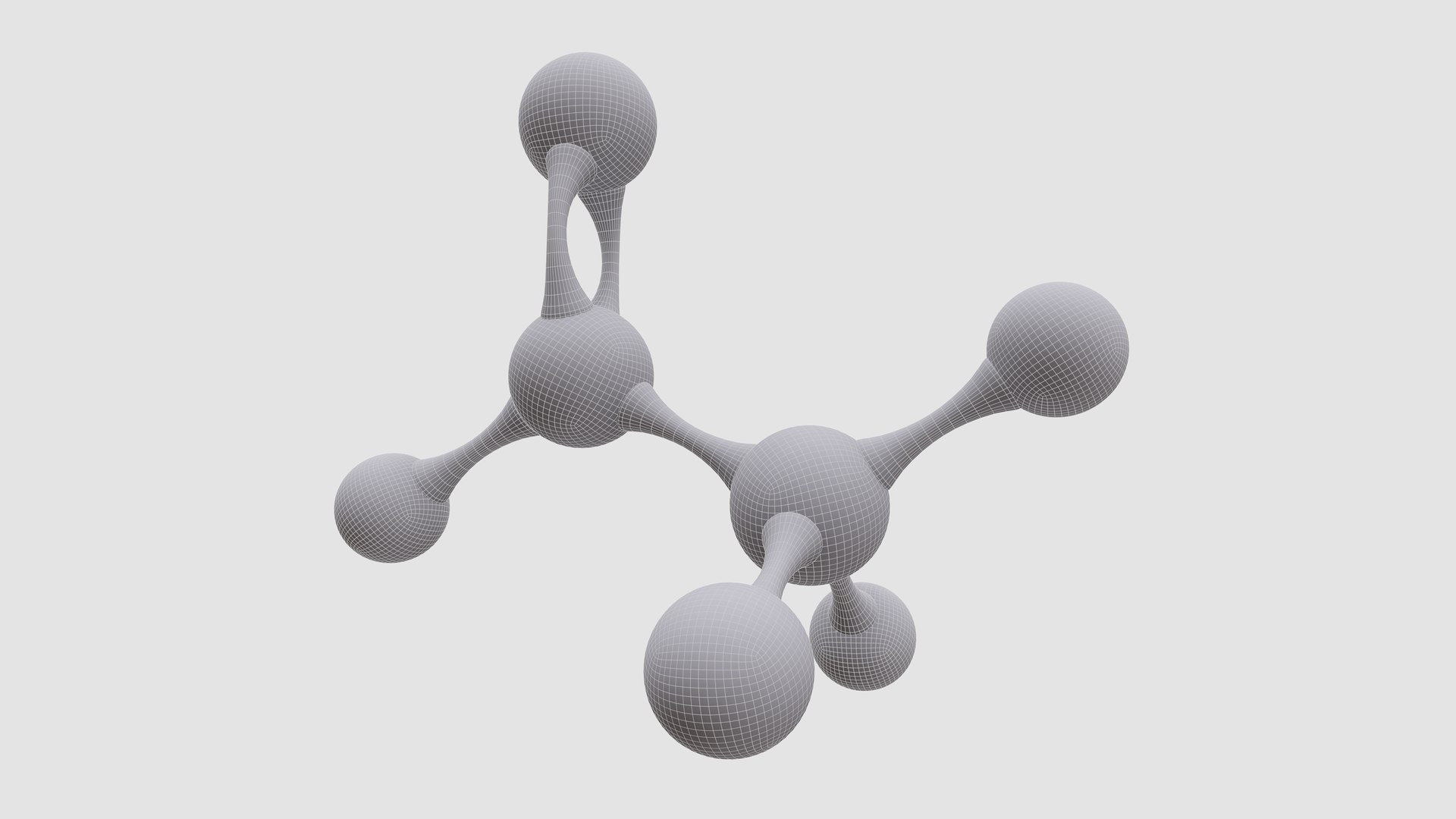 3D Model Acetaldehyde Molecule With PBR 4K 8K - TurboSquid 1941509