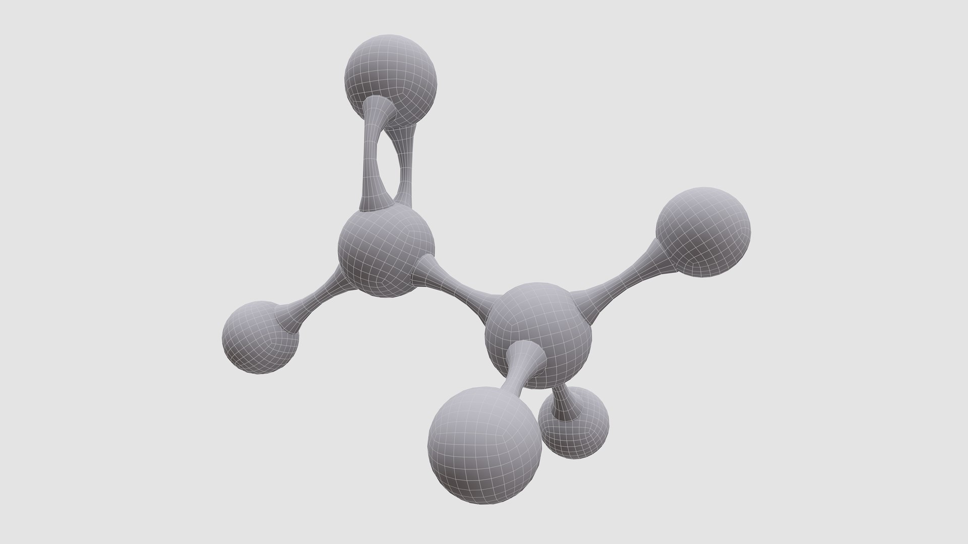 3D Model Acetaldehyde Molecule With PBR 4K 8K - TurboSquid 1941509