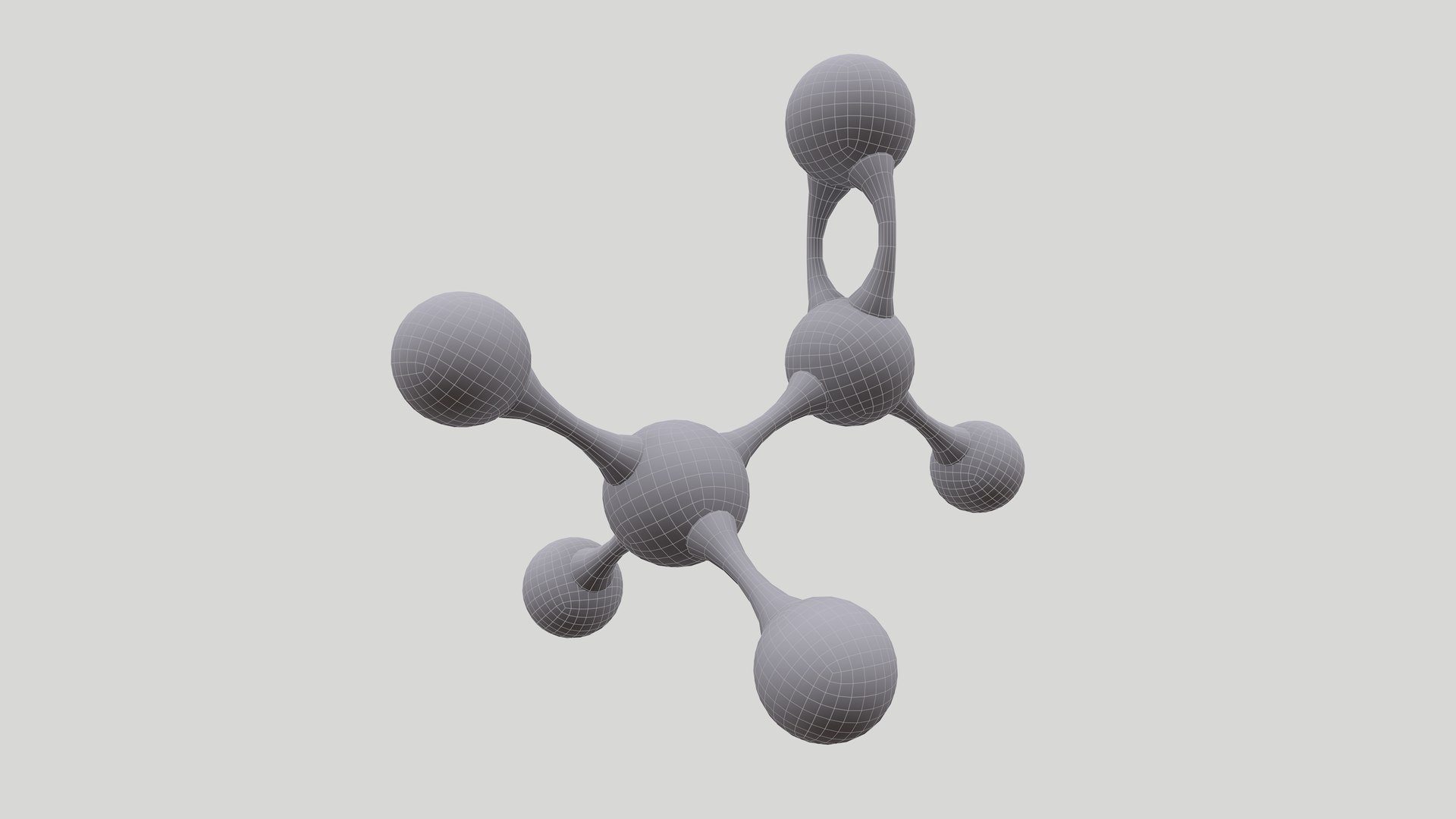 3D Model Acetaldehyde Molecule With PBR 4K 8K - TurboSquid 1941509