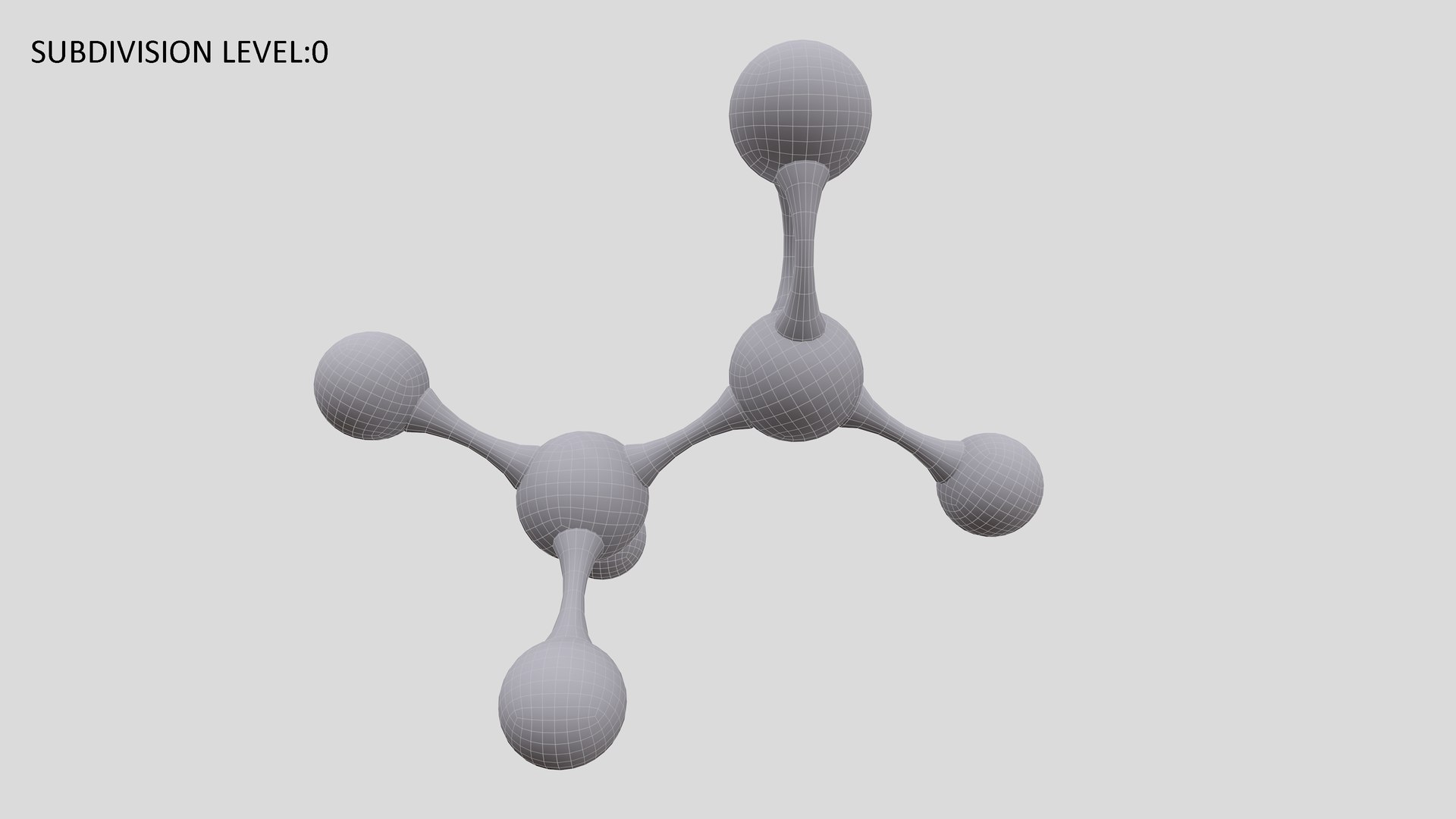 3D Model Acetaldehyde Molecule With PBR 4K 8K - TurboSquid 1941509