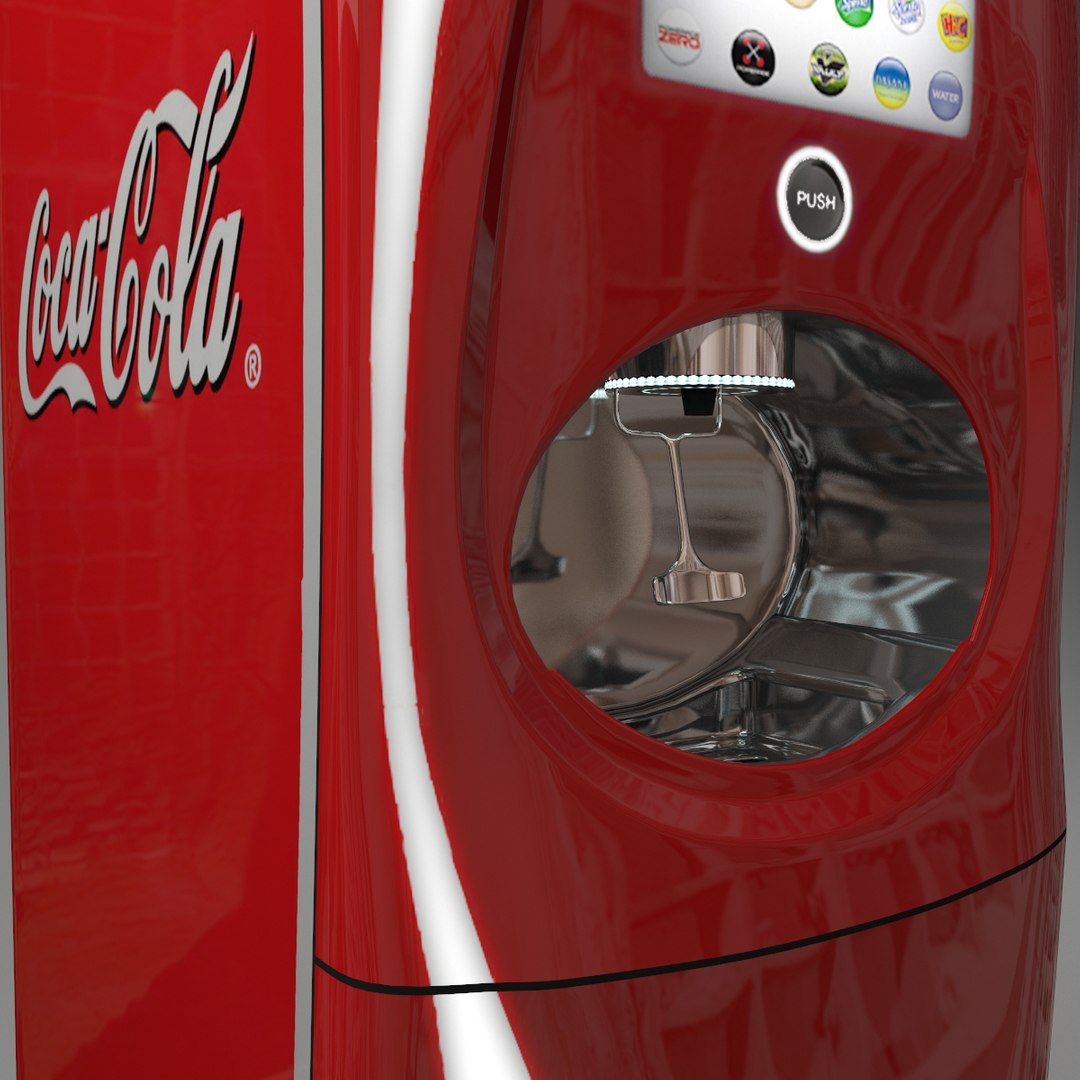 3d freestyle coke dispencer