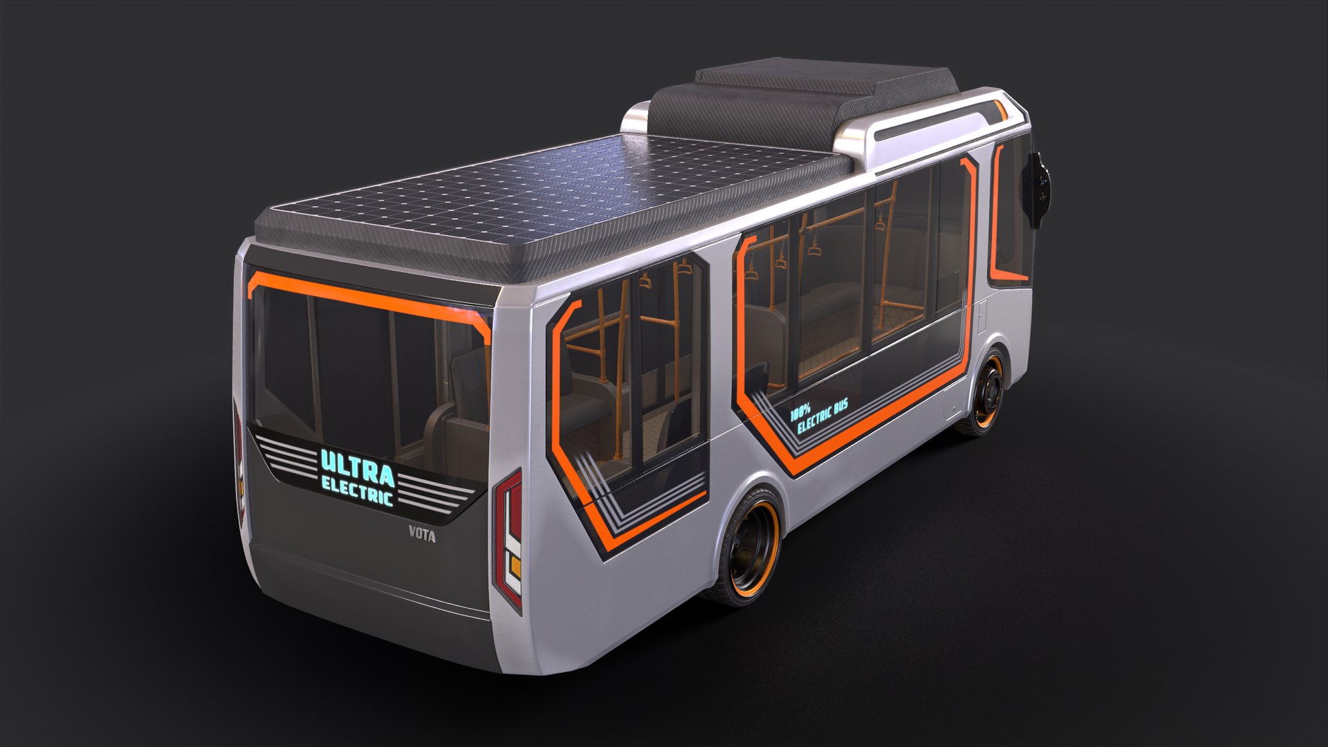 Bus Electric City Model - TurboSquid 2096476
