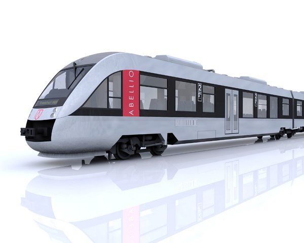 3dsmax lint passenger train abellio
