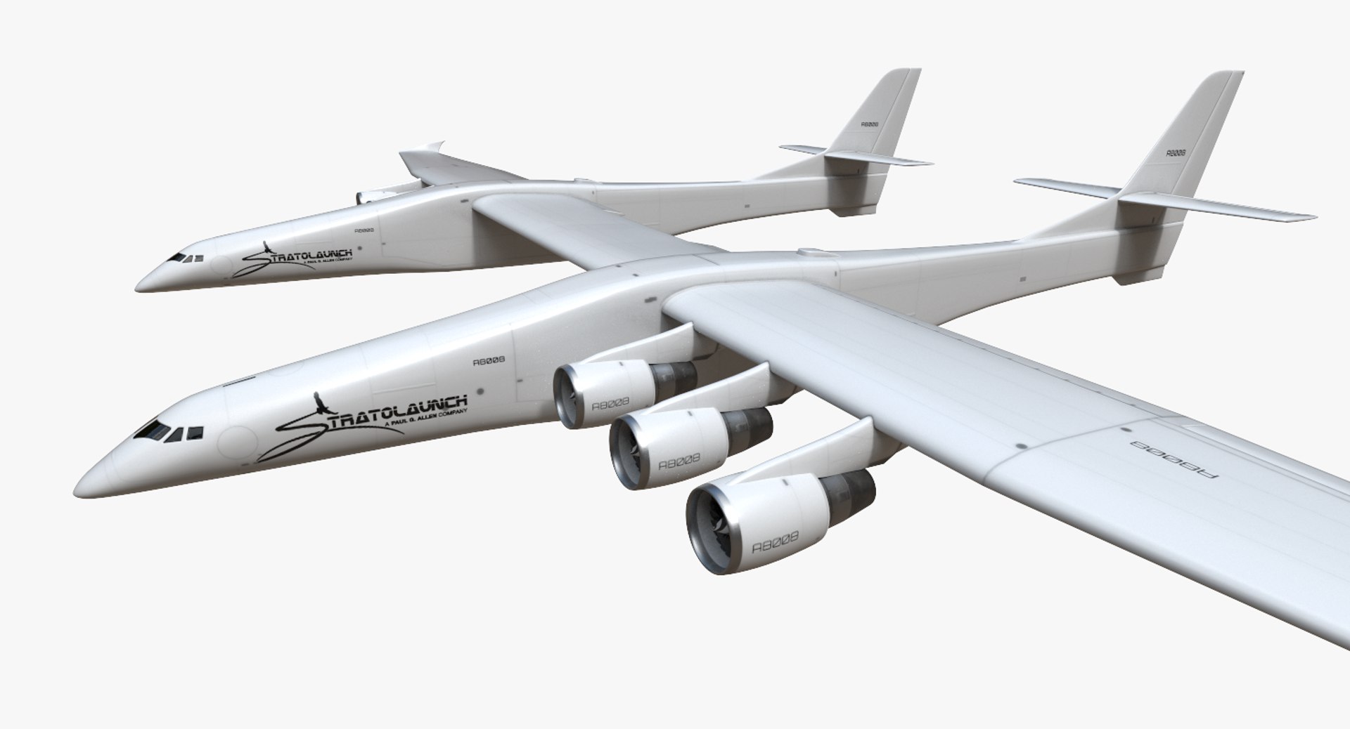 3D Model Stratolaunch - TurboSquid 1386948