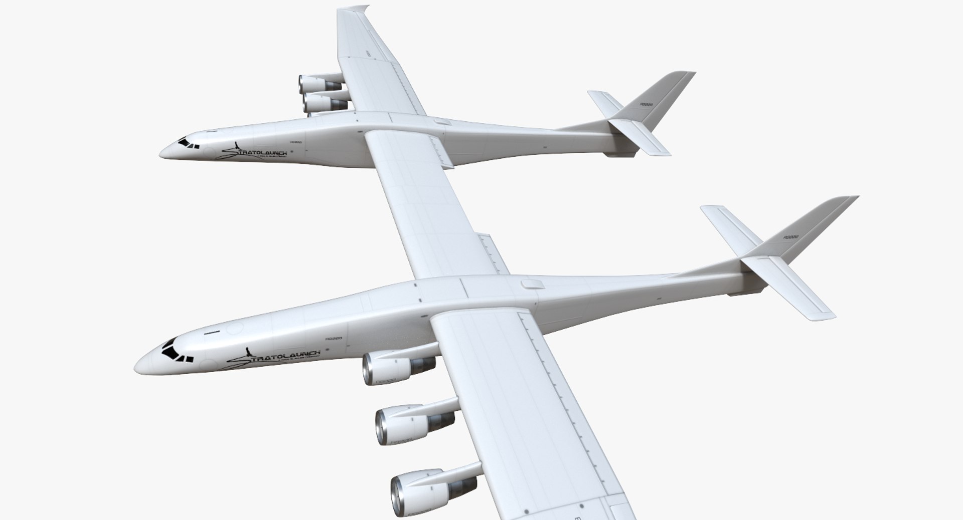 3D Model Stratolaunch - TurboSquid 1386948