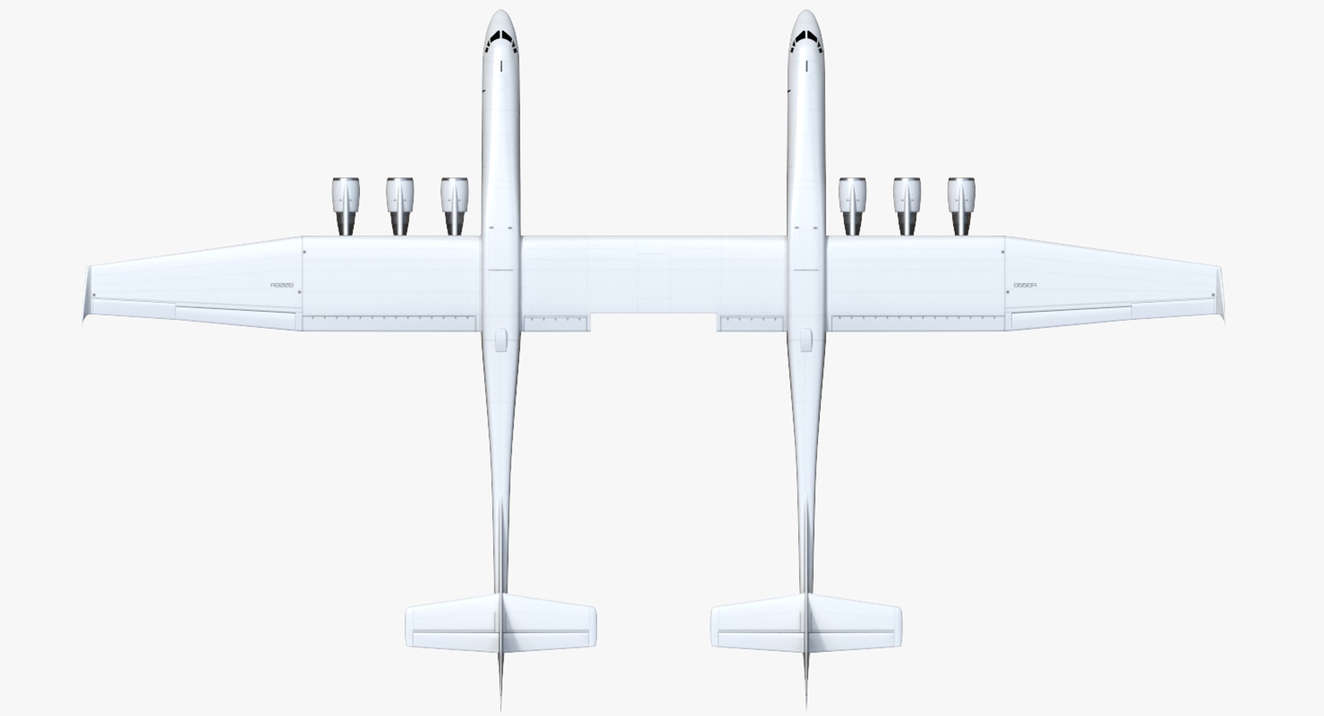 3D Model Stratolaunch - TurboSquid 1386948