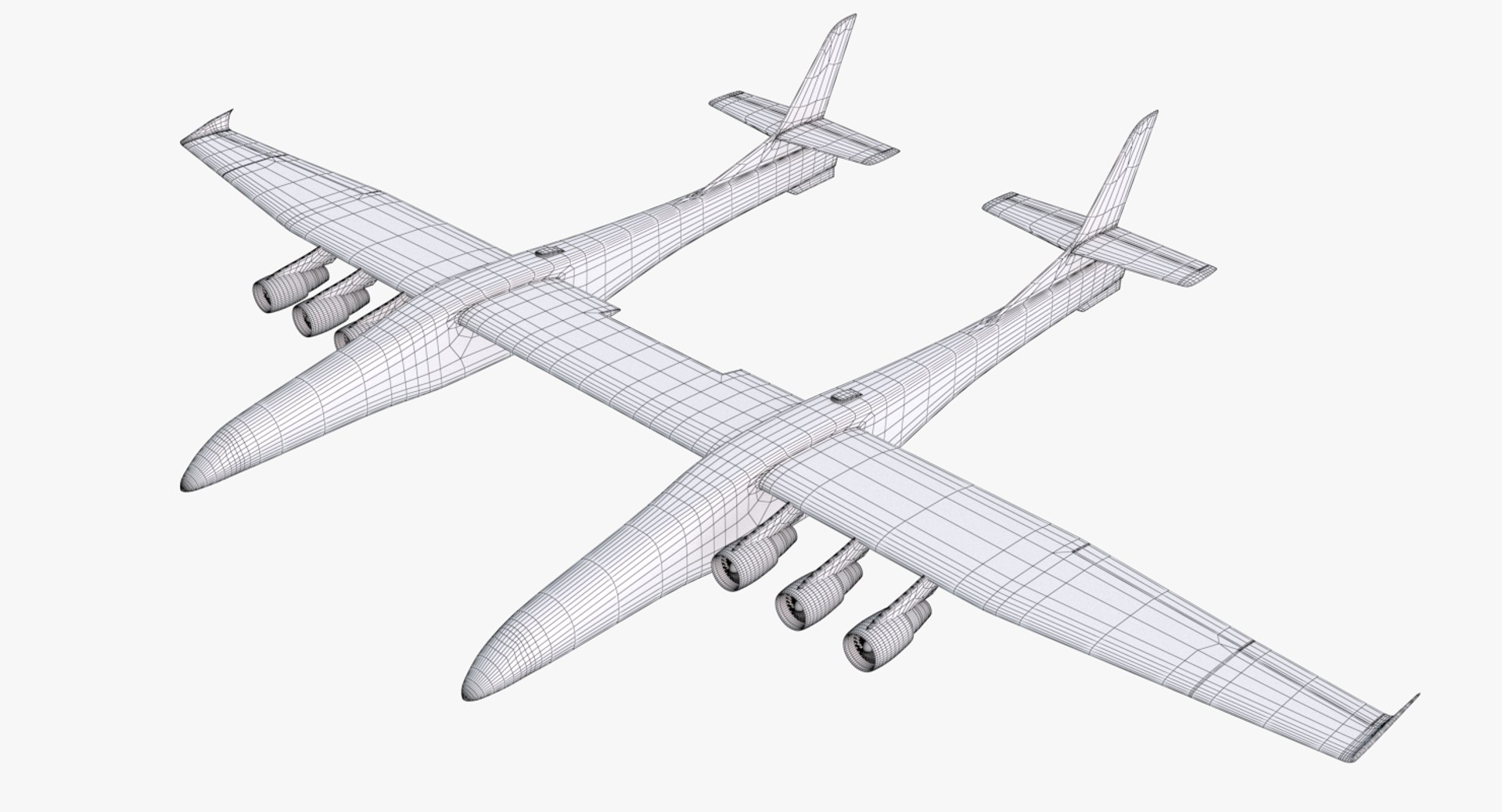 3D Model Stratolaunch - TurboSquid 1386948