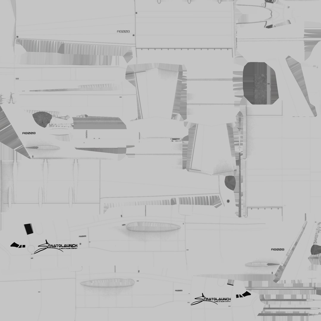 3D Model Stratolaunch - TurboSquid 1386948