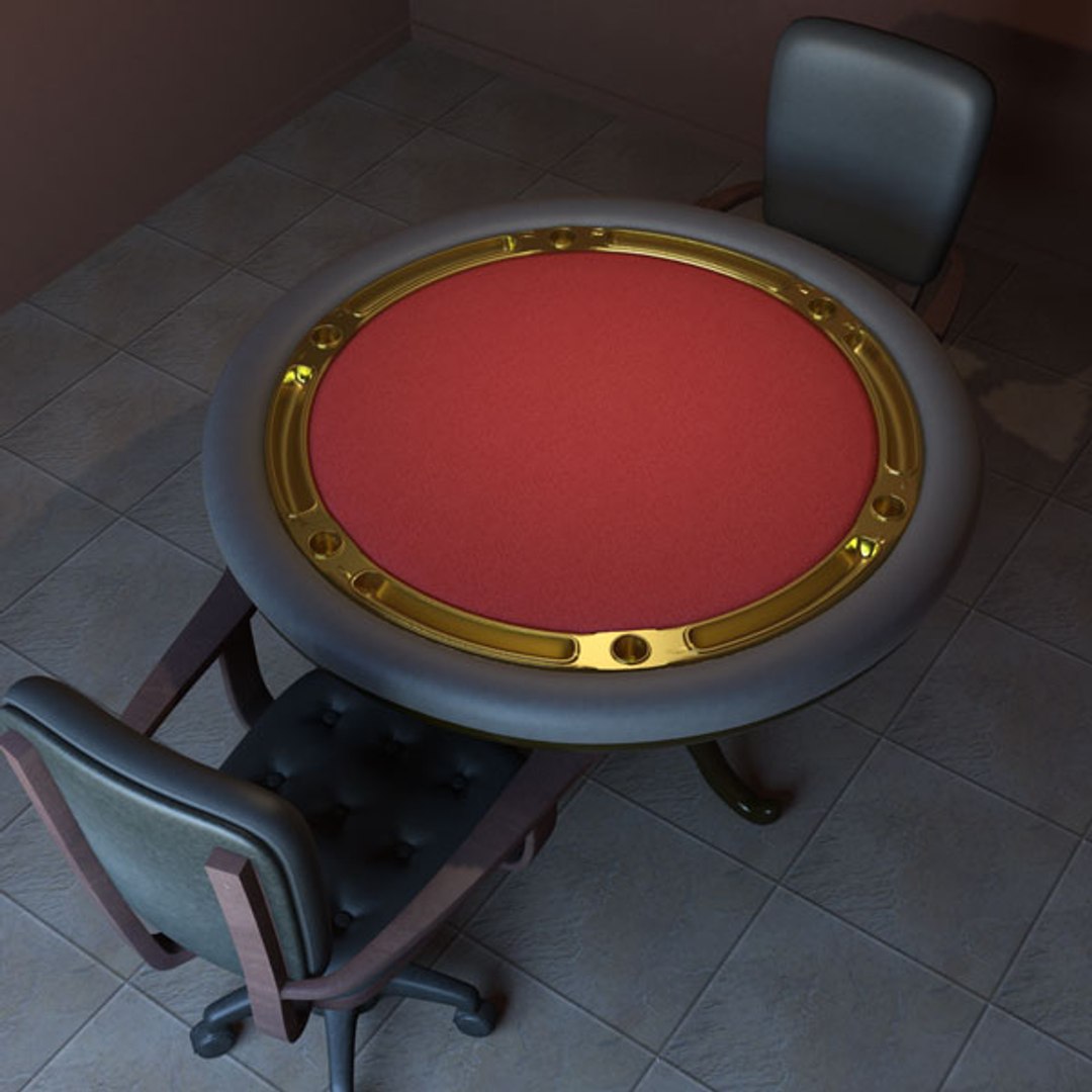 Poker Tables 3d Model