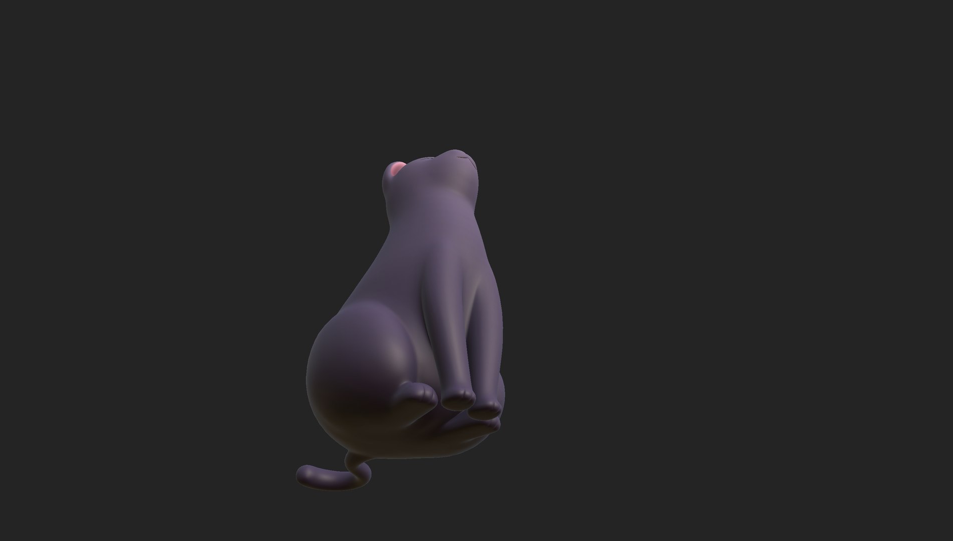 Sitting Cat 001 3D model - TurboSquid 2072021