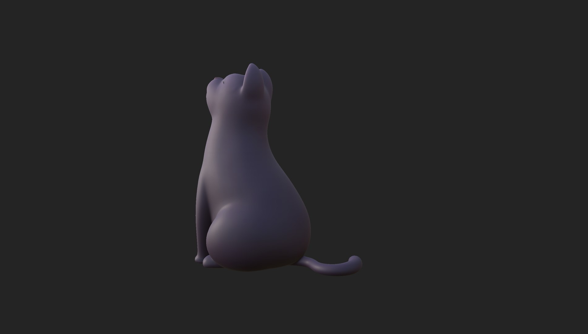 Sitting Cat 001 3D model - TurboSquid 2072021