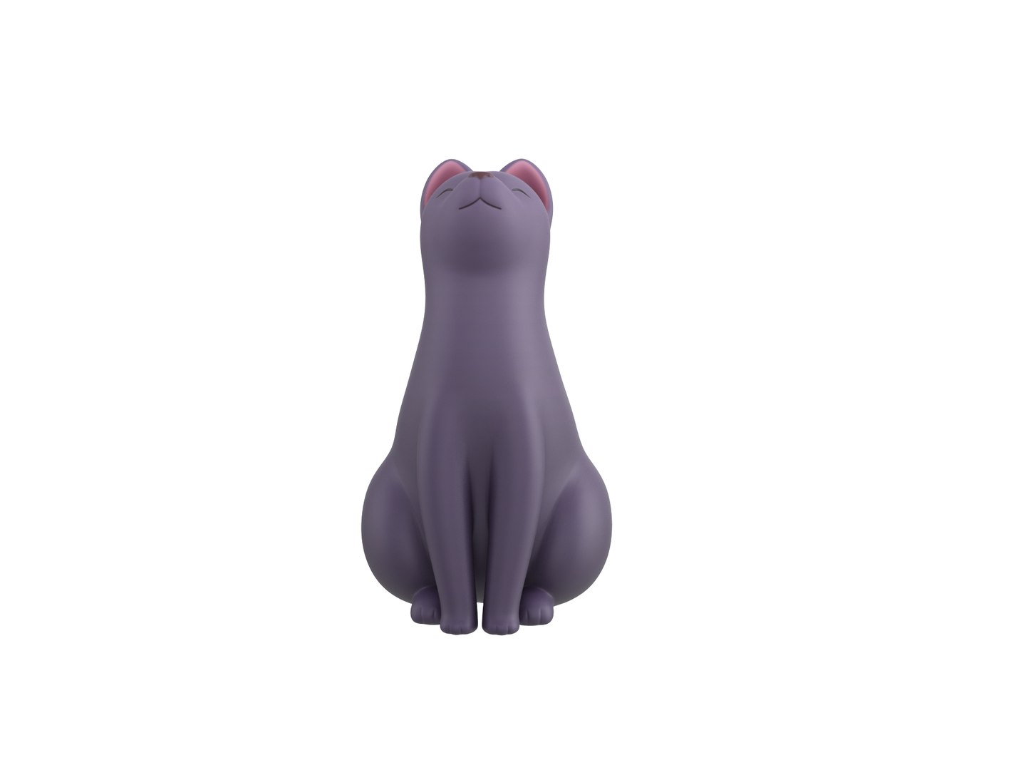 Sitting Cat 001 3D model - TurboSquid 2072021
