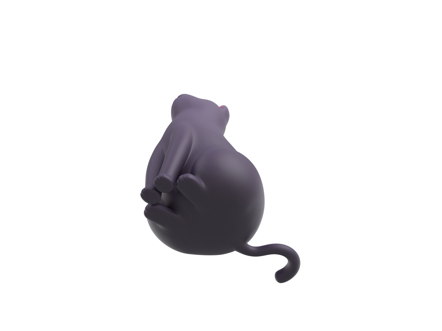 Sitting Cat 001 3D model - TurboSquid 2072021