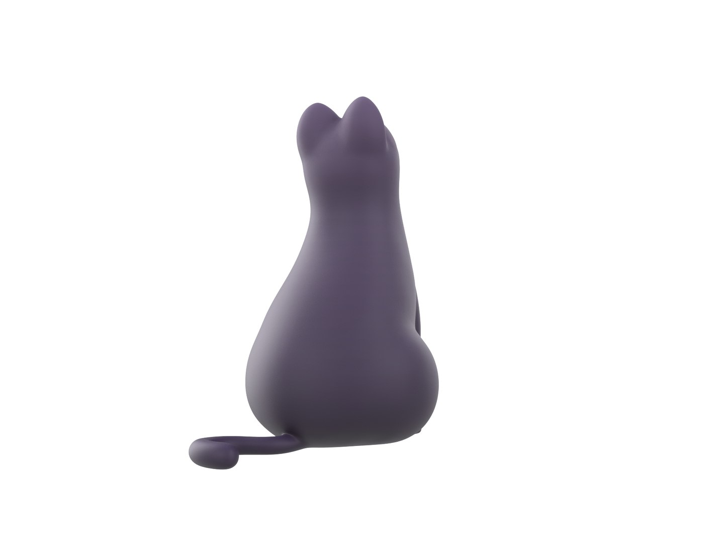 Sitting Cat 001 3D model - TurboSquid 2072021