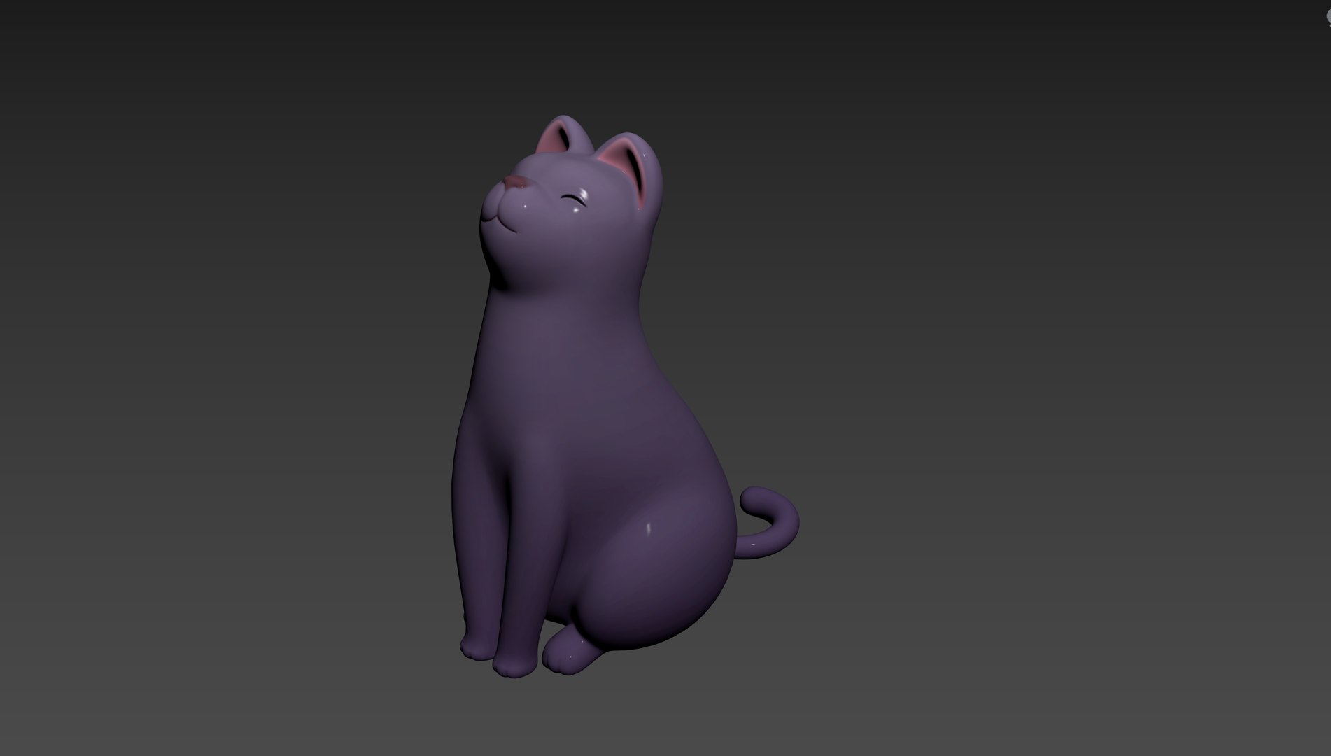 Sitting Cat 001 3D model - TurboSquid 2072021