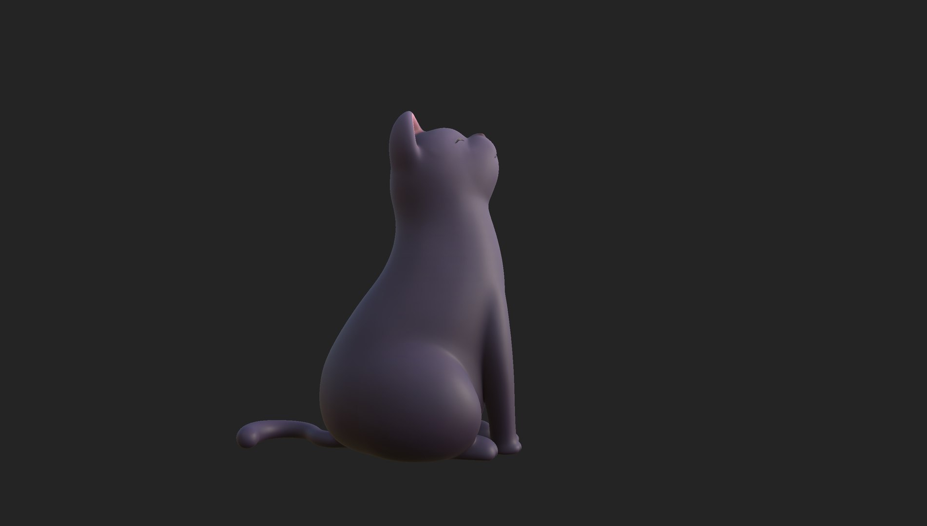 Sitting Cat 001 3D model - TurboSquid 2072021