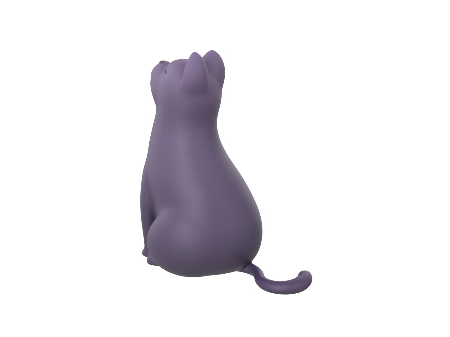 Sitting Cat 001 3D model - TurboSquid 2072021