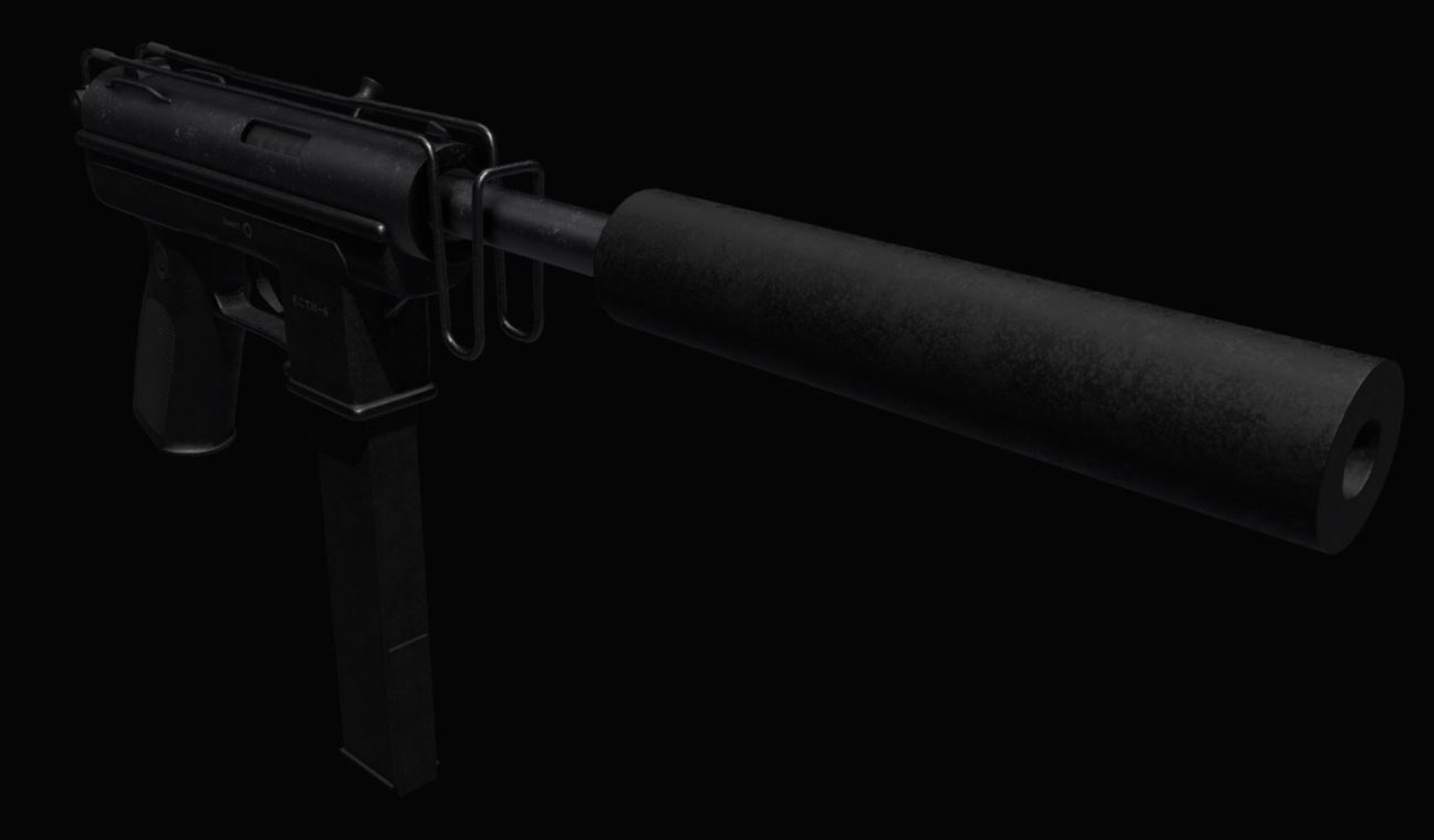 Weapons Tec-9 9mm 3D - TurboSquid 1272600