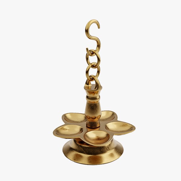 modelo 3d Lámpara india Pooja Samai - TurboSquid 2299369