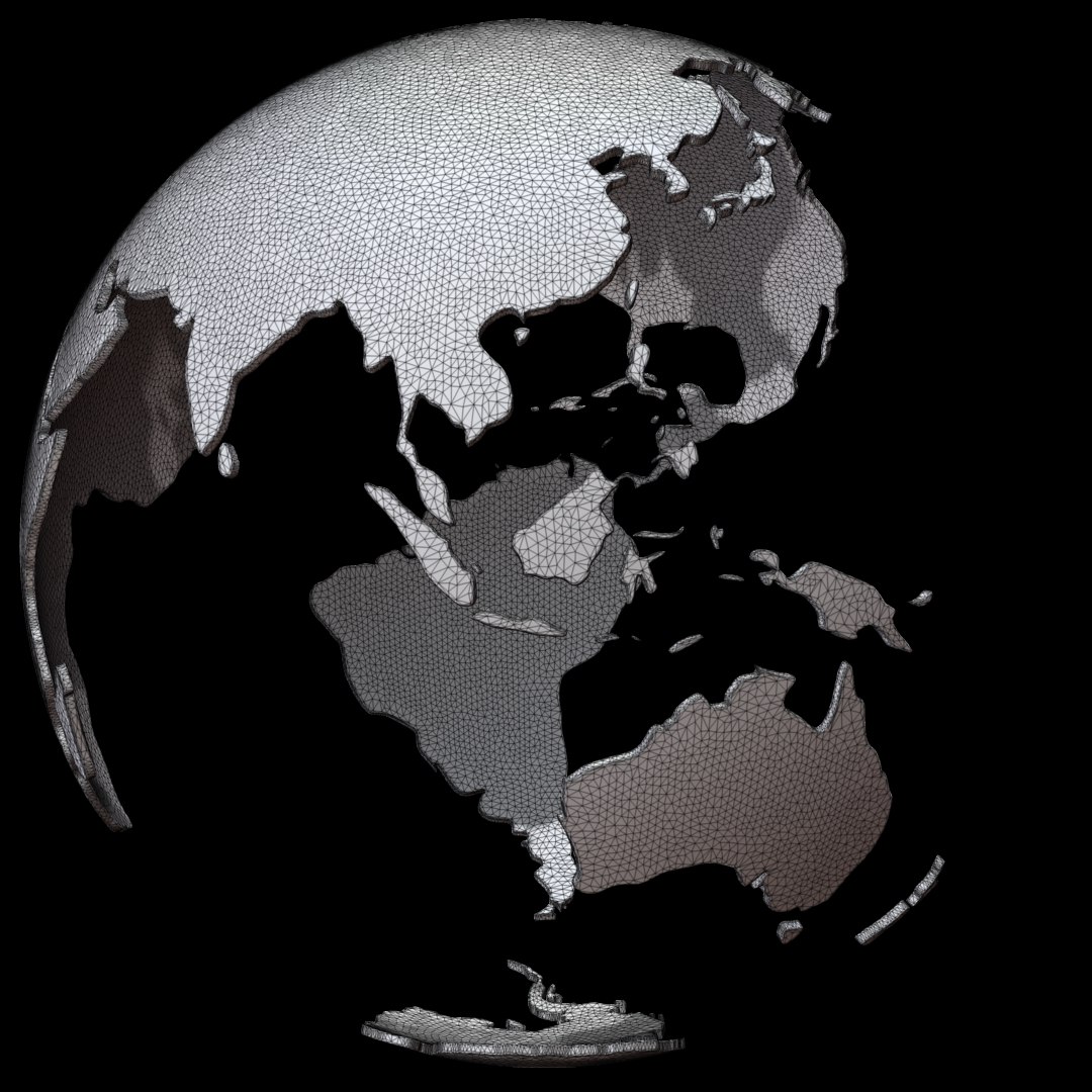 3D Model World Globe - TurboSquid 1597752