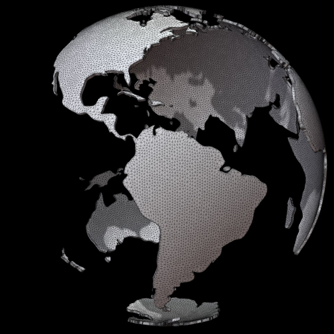 3D Model World Globe - TurboSquid 1597752