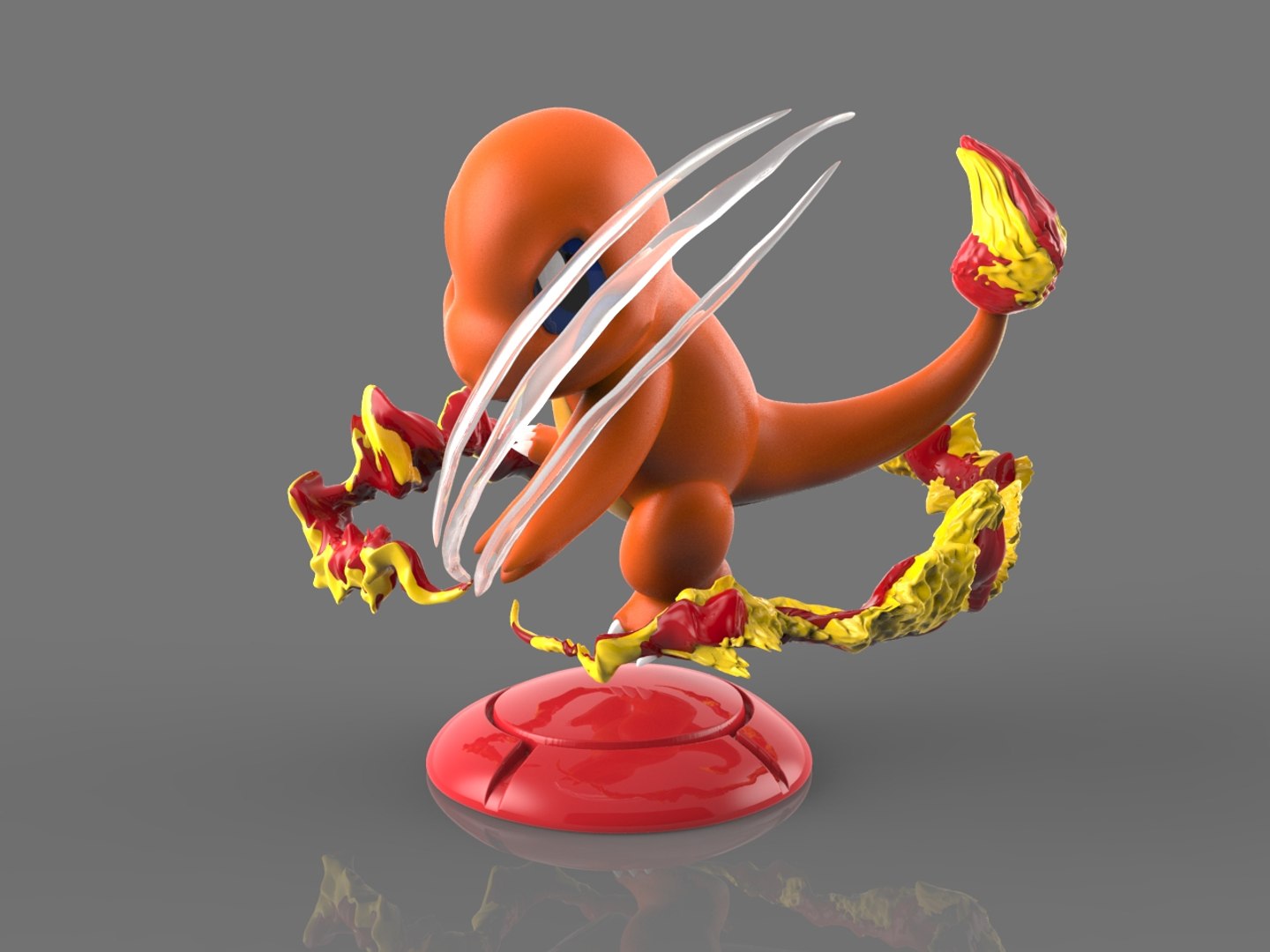 3D Pokemon Charmander - TurboSquid 1318964