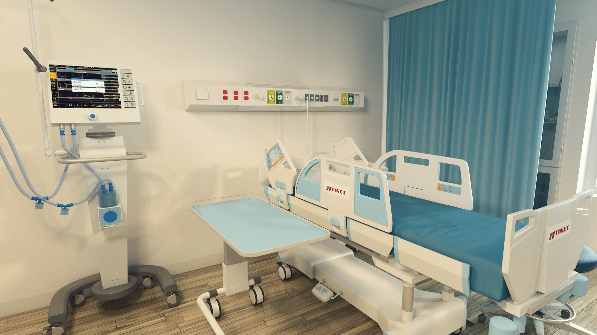 3D Private Ward - TurboSquid 1186211