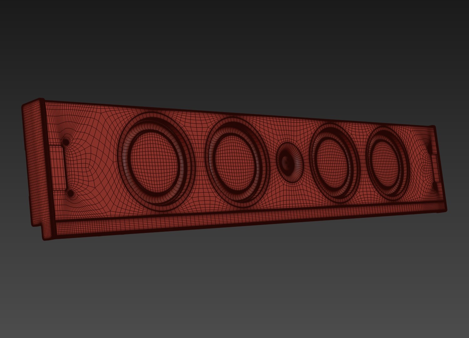 Speakers Set Monitor Shadow 3D Model - TurboSquid 1228607