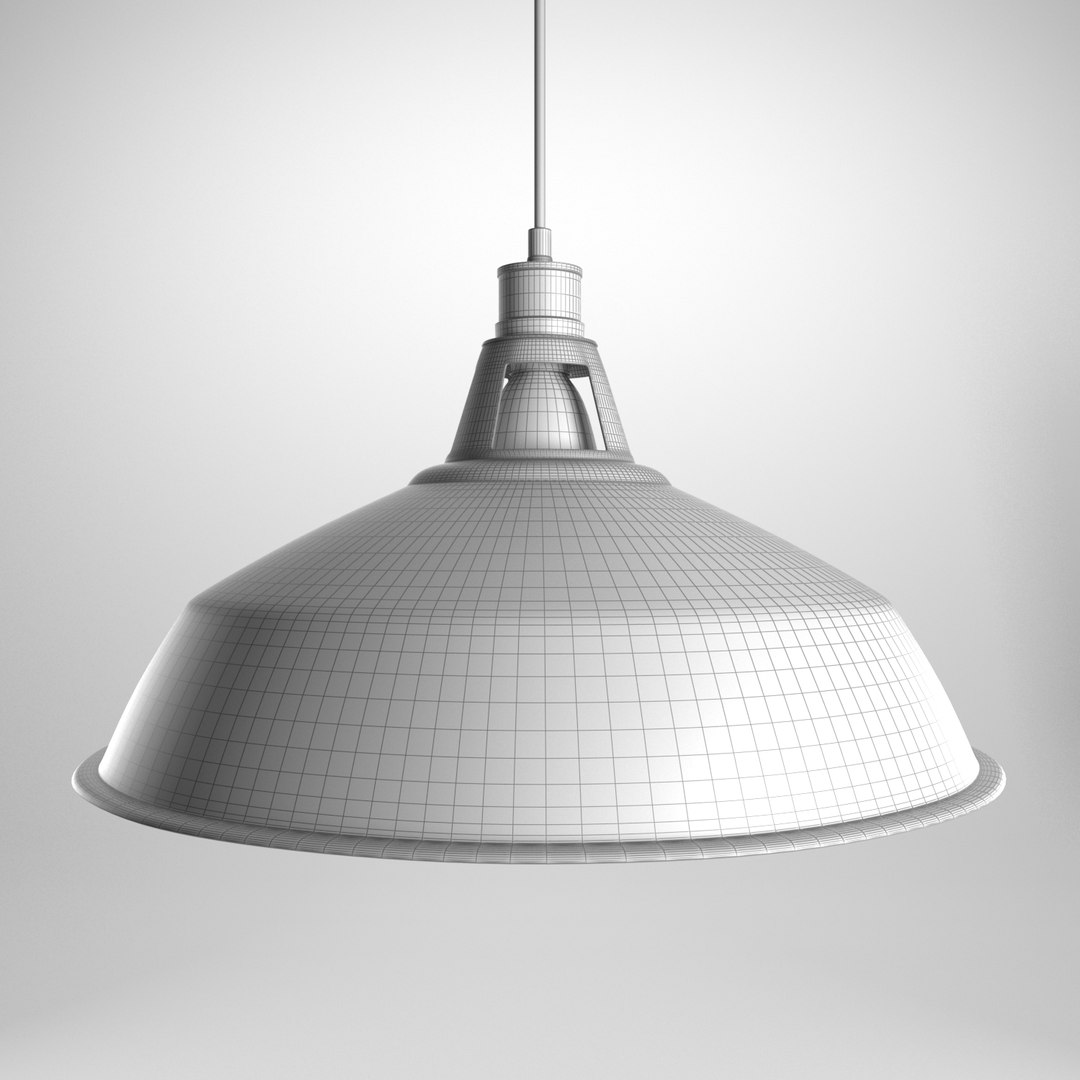 3D model axes pendant light 1 - TurboSquid 1308311