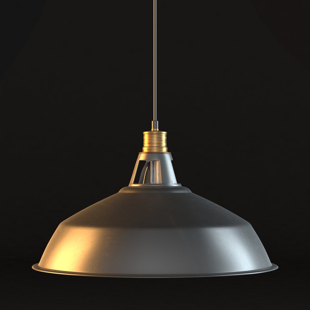 3D model axes pendant light 1 - TurboSquid 1308311