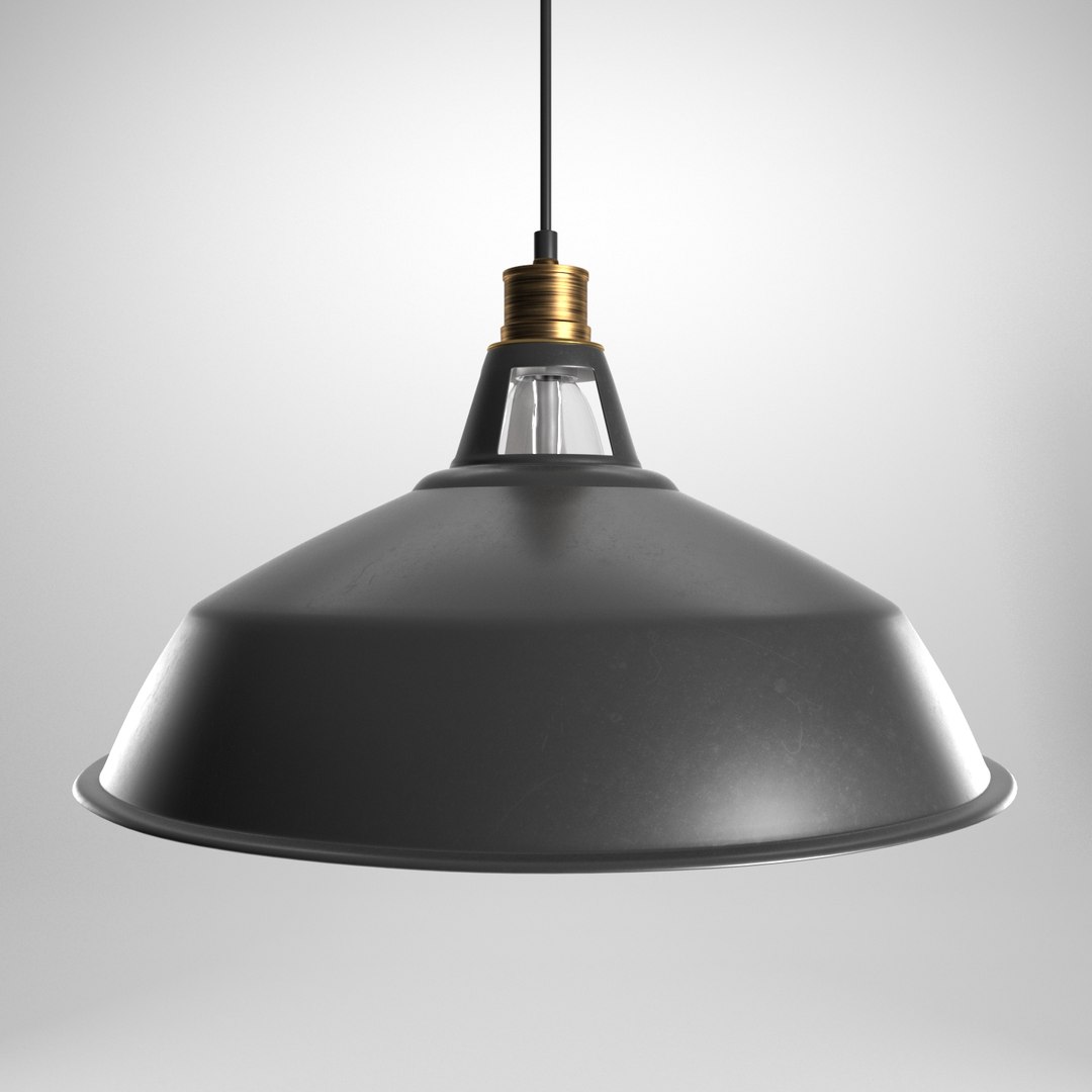 3D model axes pendant light 1 - TurboSquid 1308311
