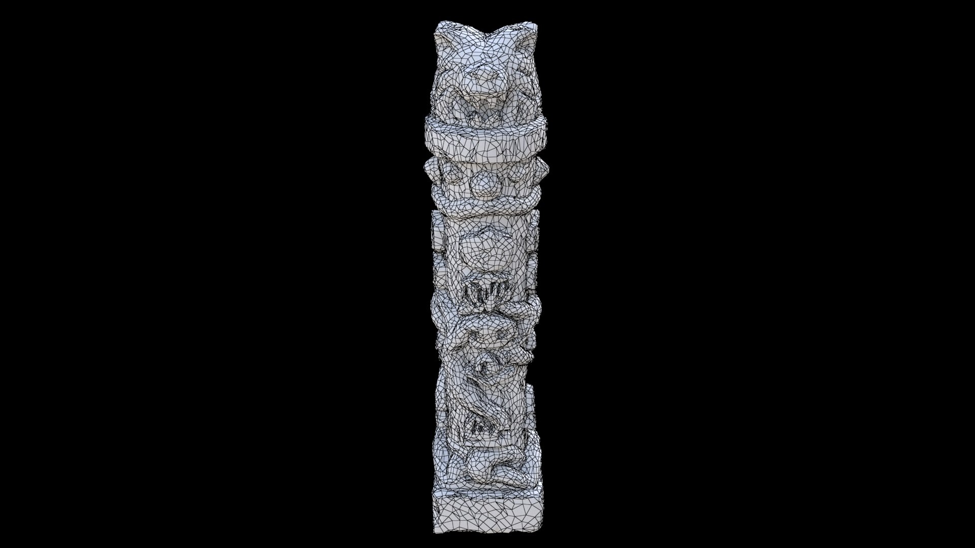 Mayan Aztec Totem15 3D Model - TurboSquid 2328117