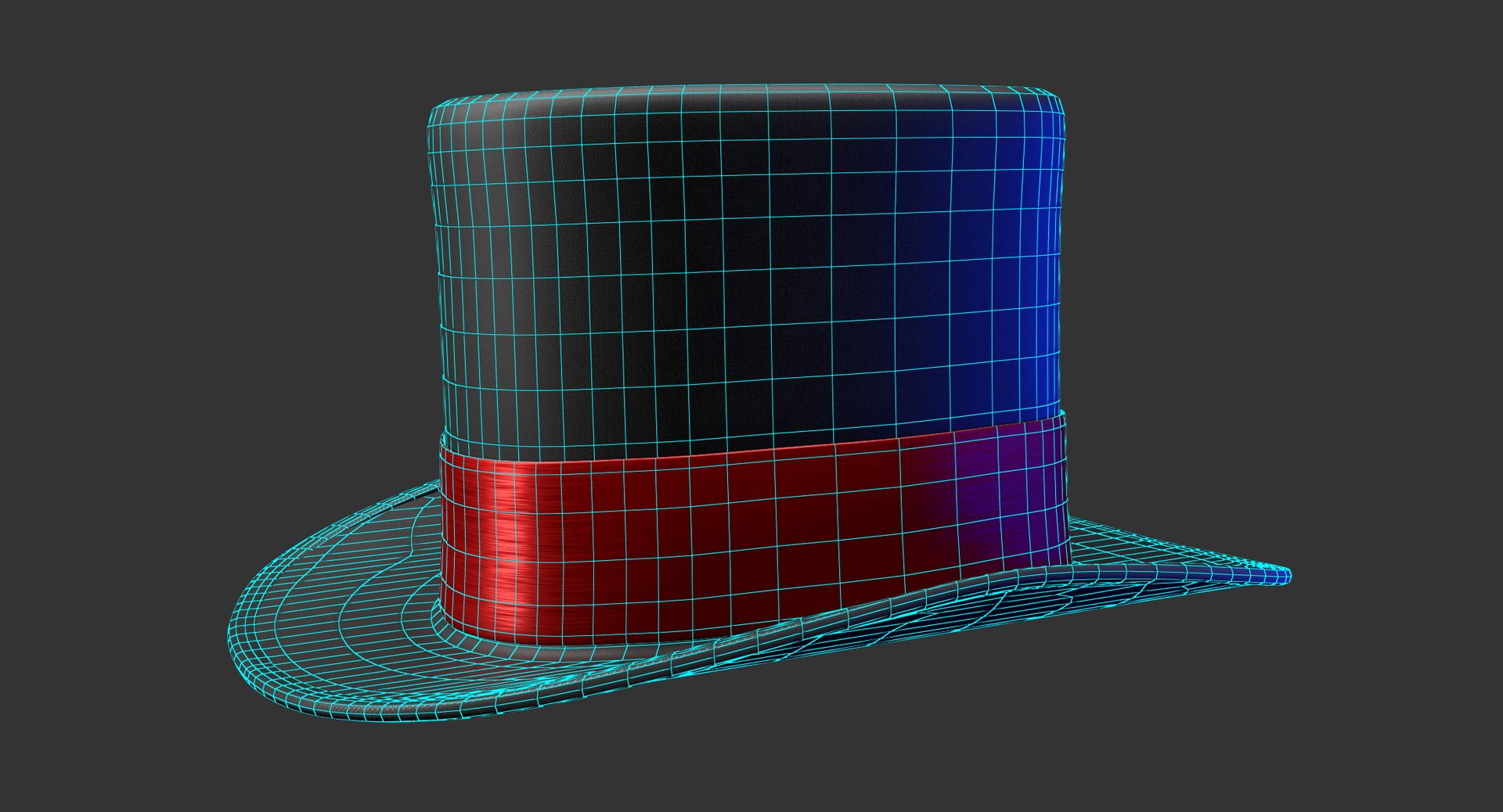 3D Top Hat - TurboSquid 1862669