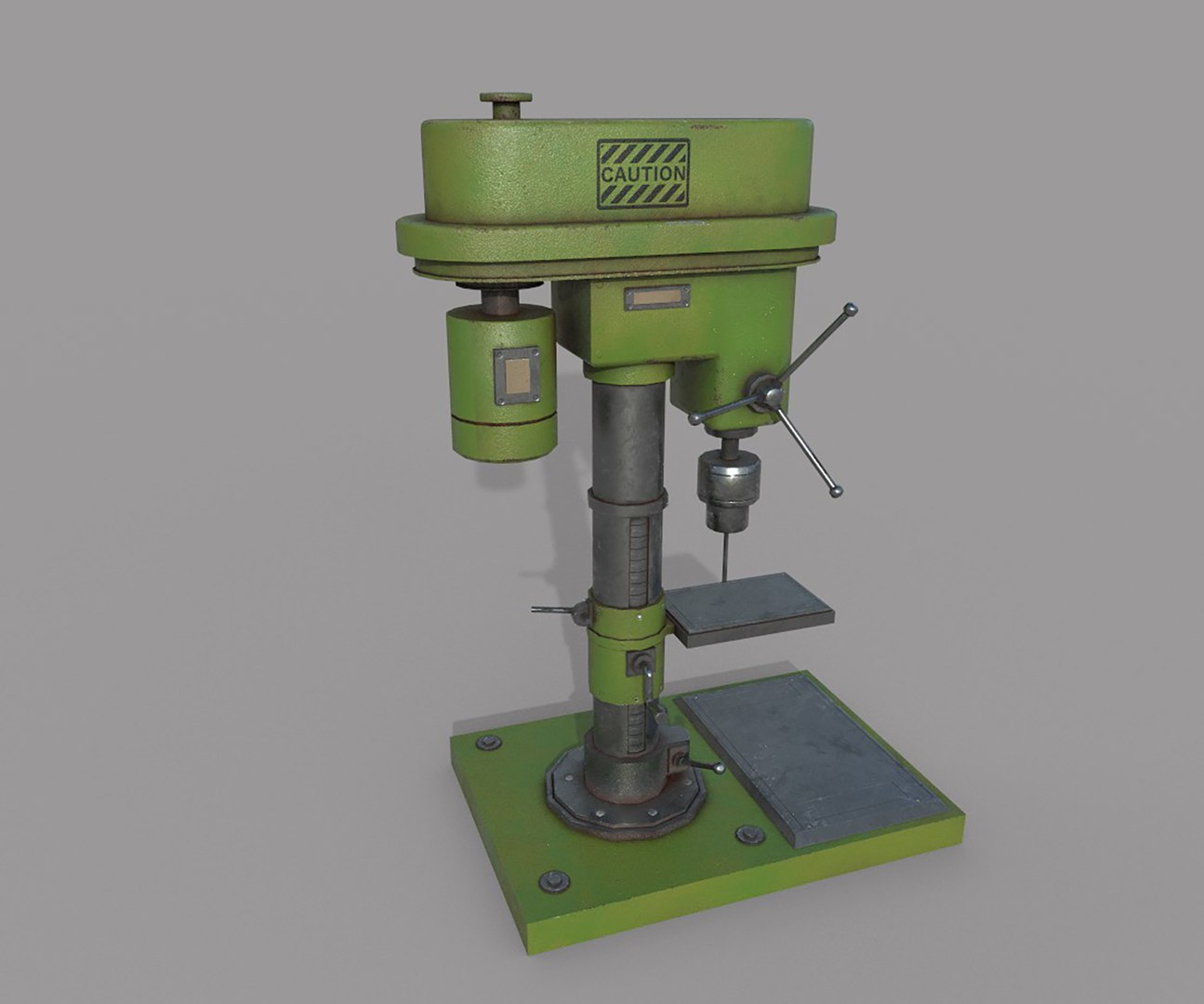 Drilling Machine 3D Model - TurboSquid 1763793