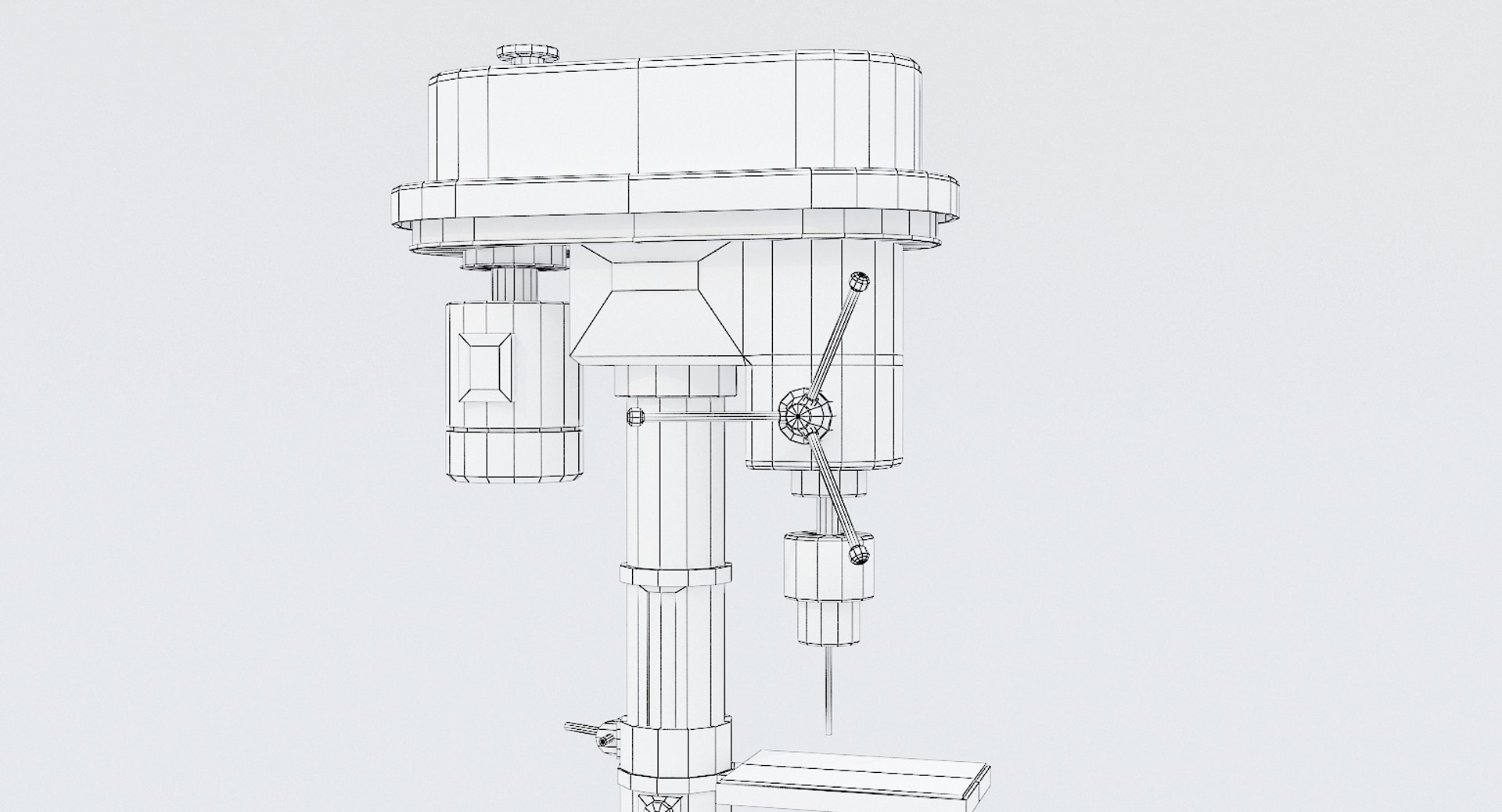 Drilling Machine 3D Model - TurboSquid 1763793