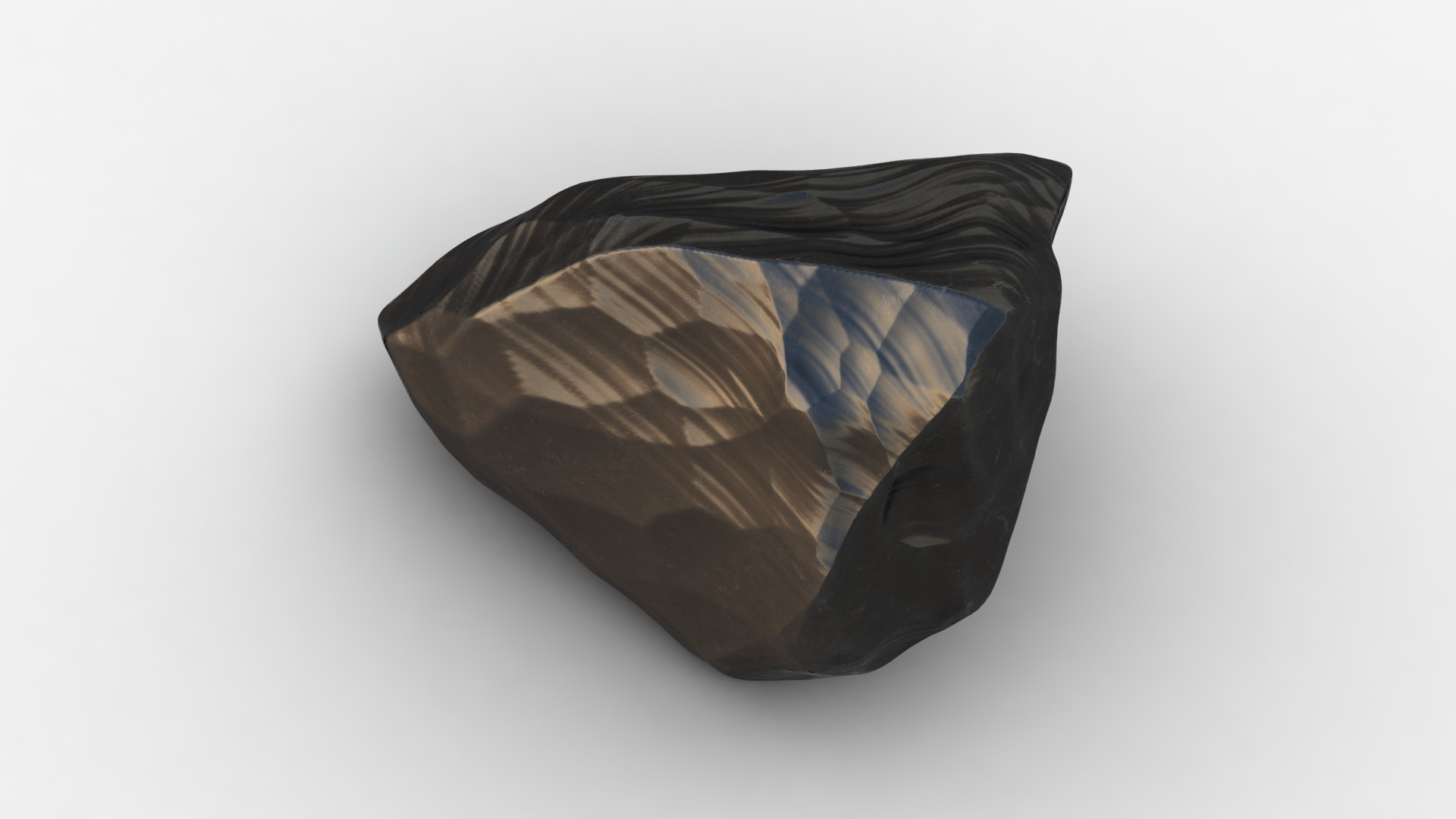 3D Obsidian Stone 03 - TurboSquid 1575158