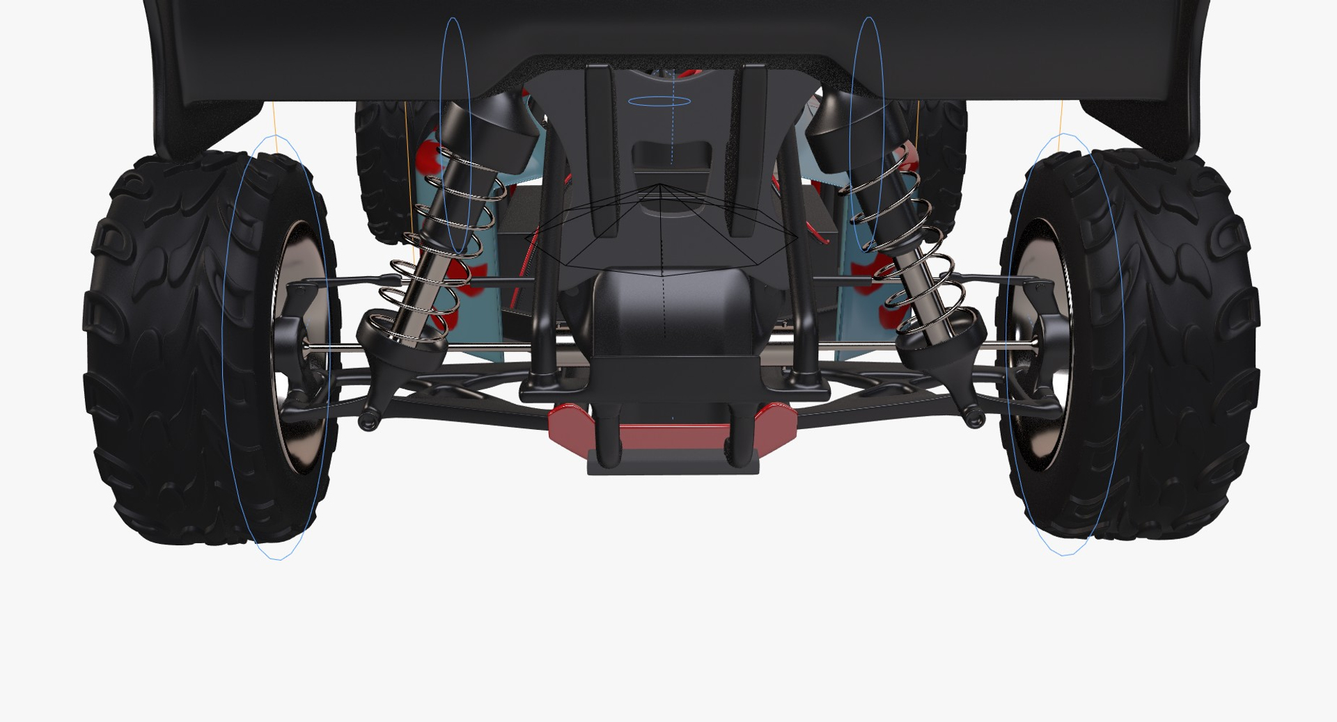 Rigged Rc Car Suspension Blend